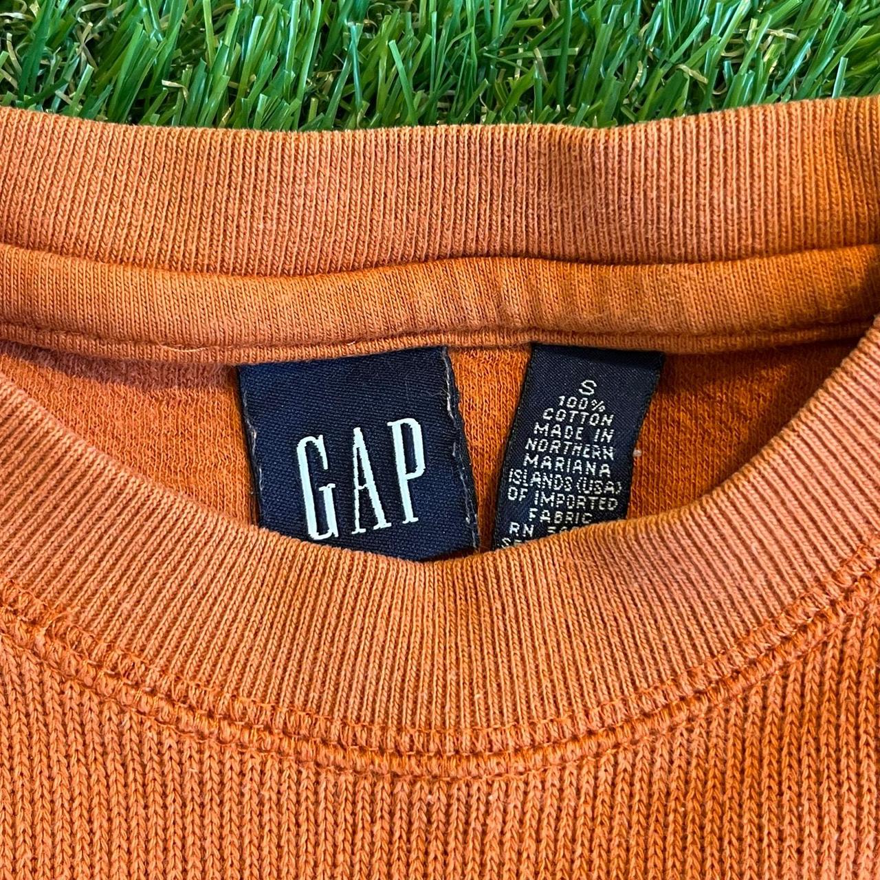 Vintage GAP 100% cotton waffle knit long sleeve in a... | Depop