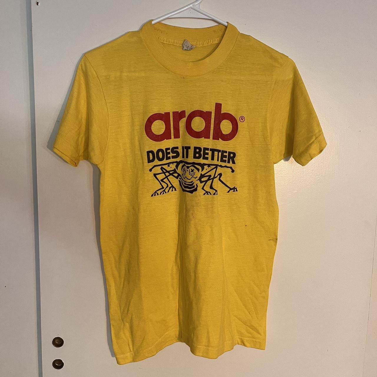 vintage 80s arab pest control distressed faded... - Depop