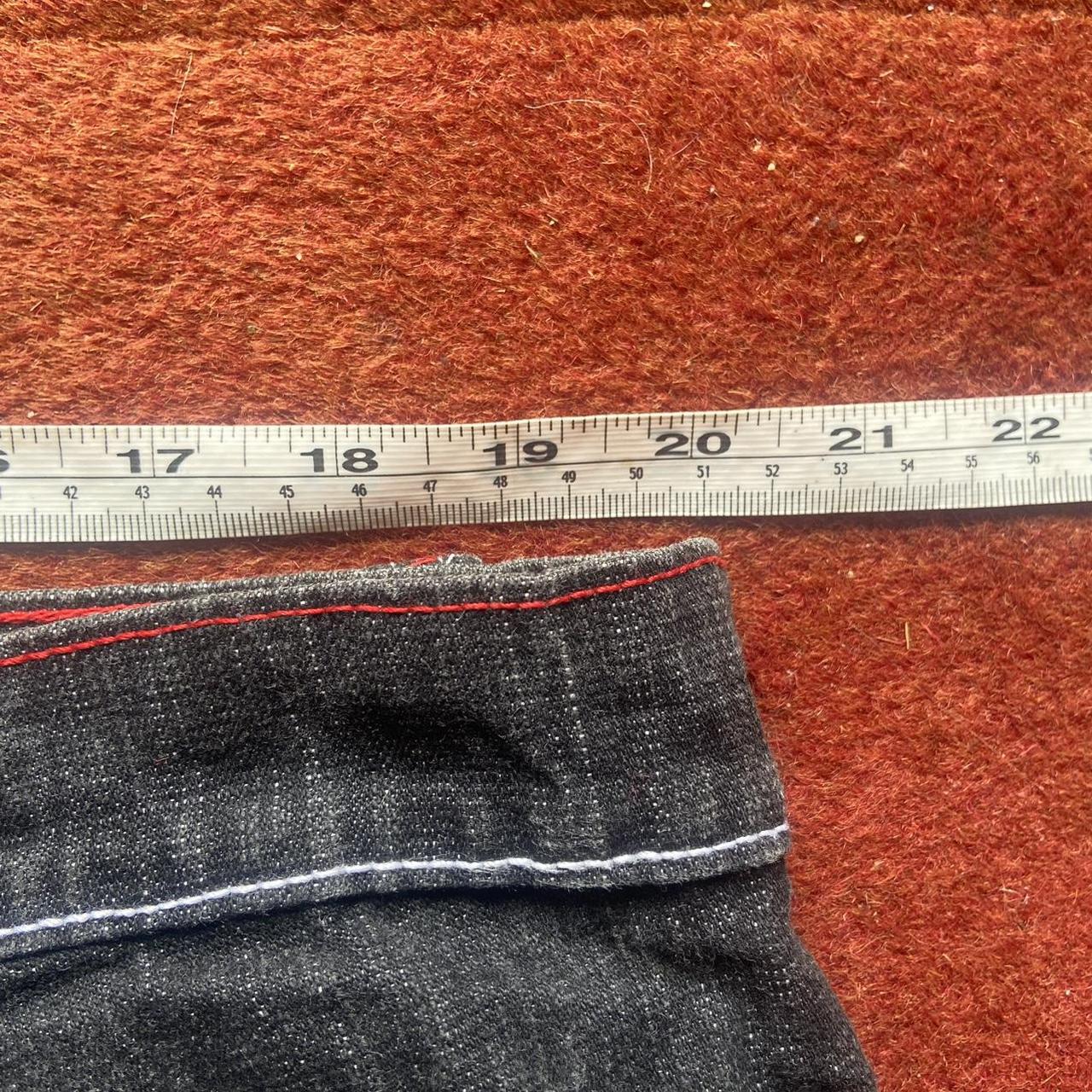 Vintage Blue Evolution Baggy Jorts Size - 40”... - Depop