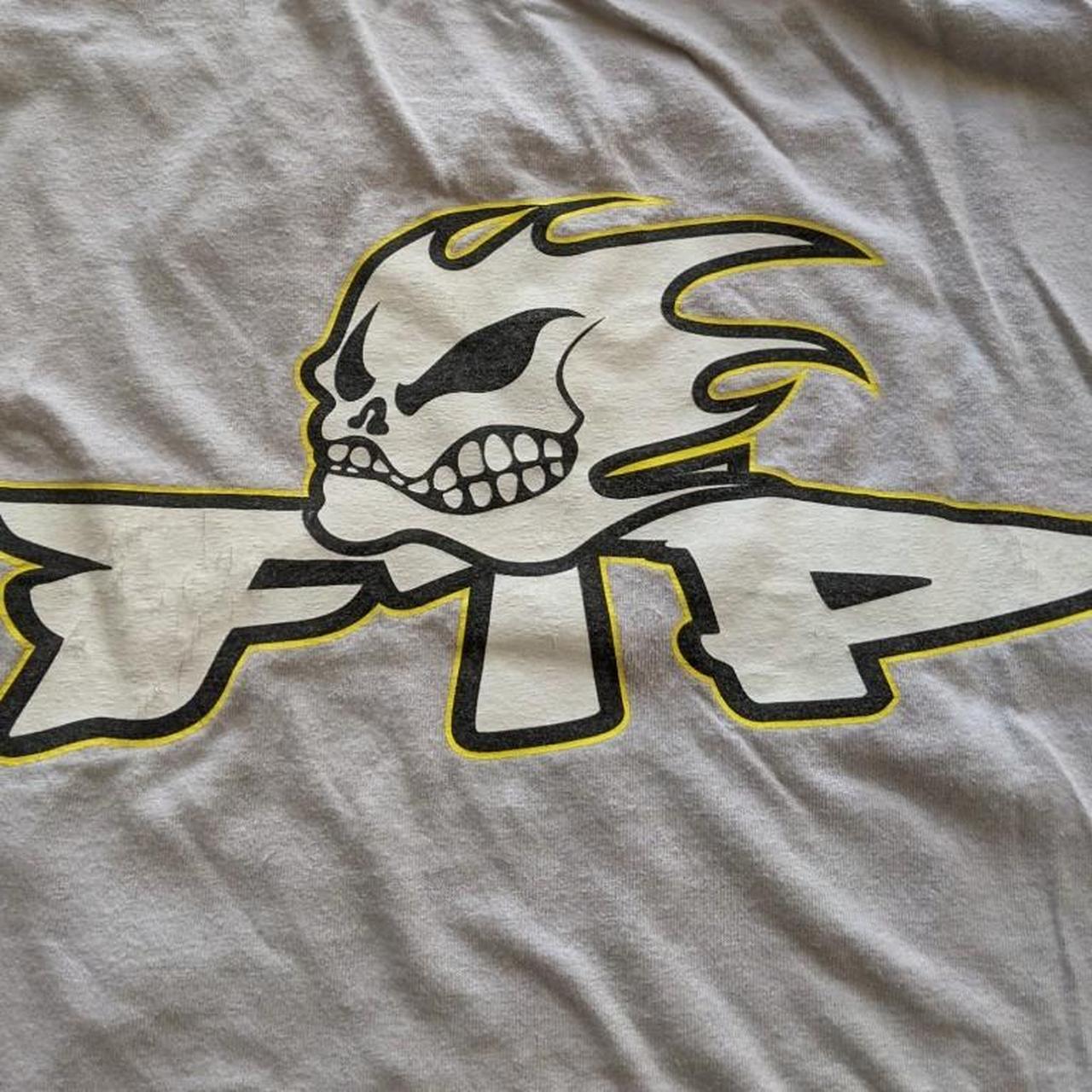 FTP SKULL FIRE TEE HARD AF RARE SEE 3RD PHOTO FOR... - Depop