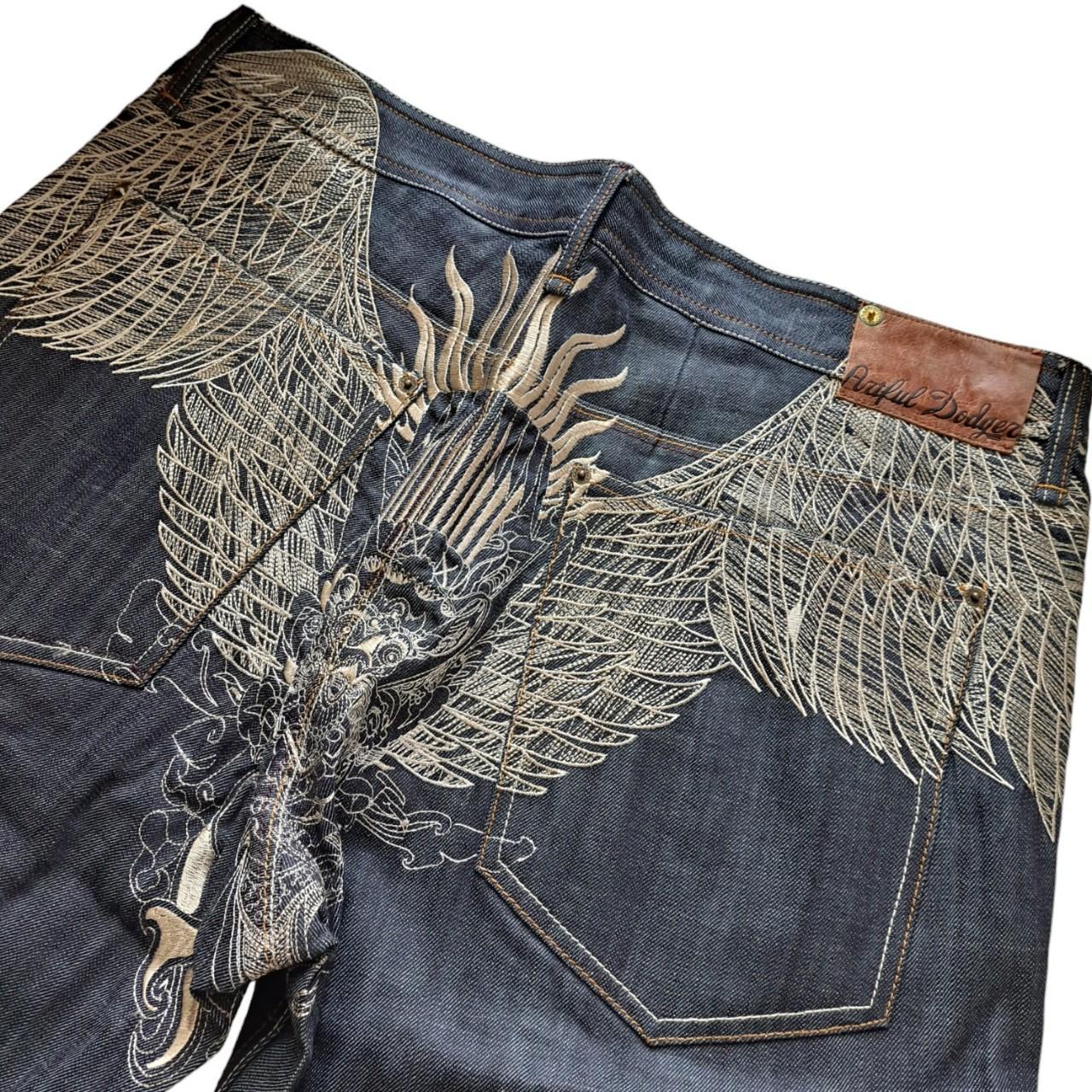 Artful Dodger Tribal Jeans Worn by Jesse... - Depop