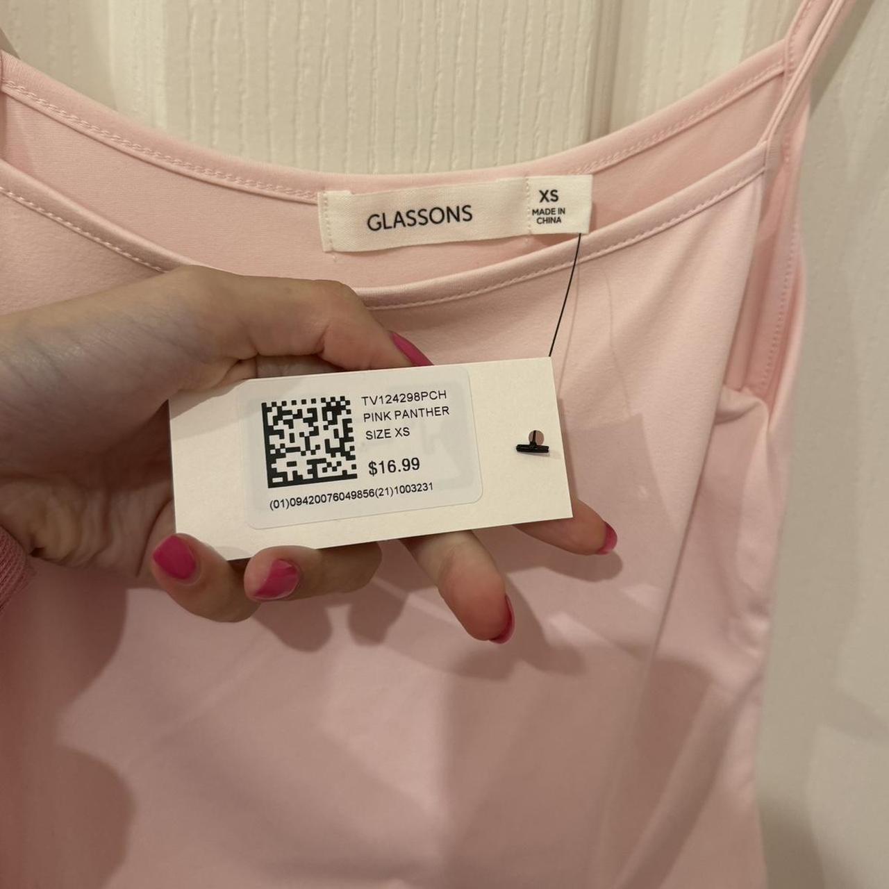 Glassons super soft singlet PINK 🩷 Size XS New with... - Depop