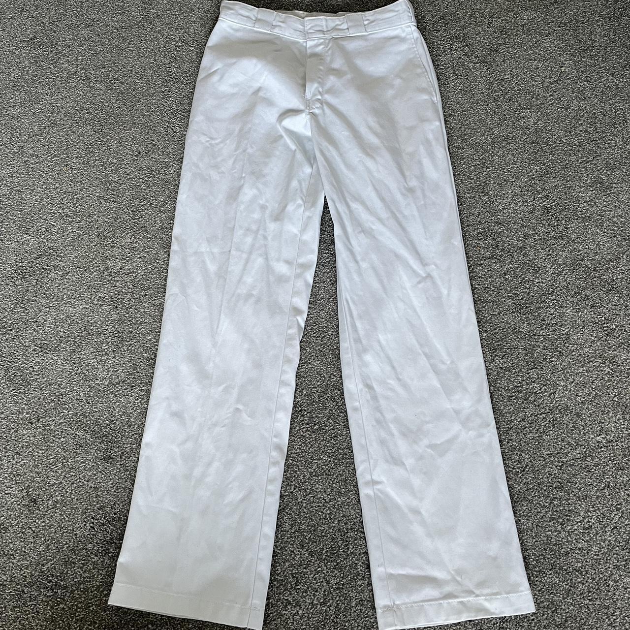 White dickies Dickies 874 white work pants W30... - Depop