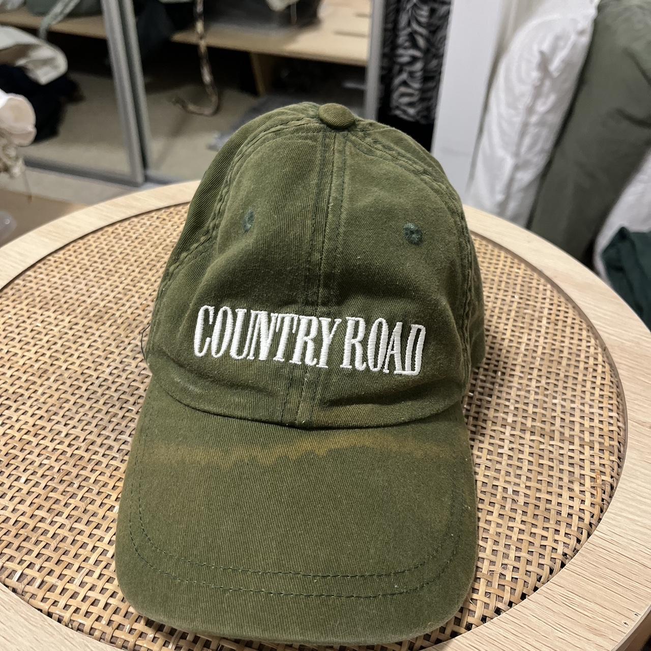 Country Road cap Has many marks as it was used as a... - Depop
