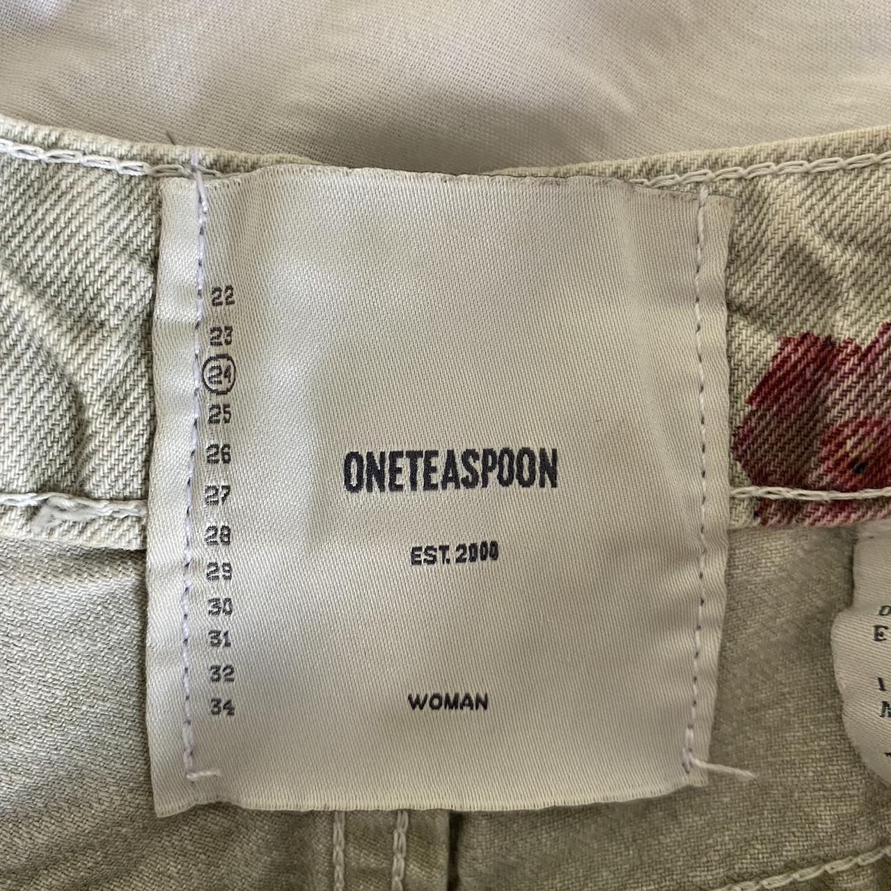 one teaspoons bandits shorts - size 24 (fits... - Depop