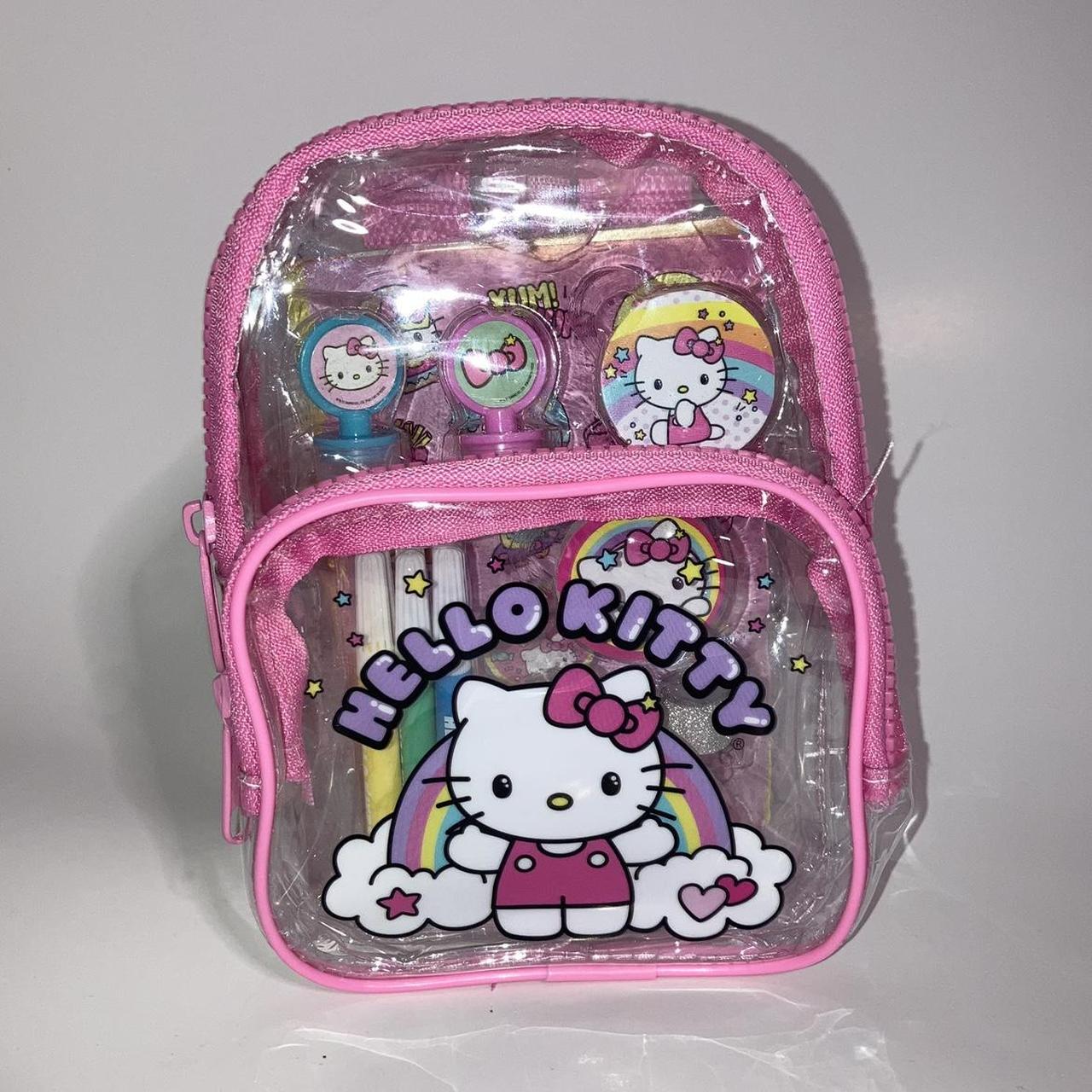 Hello Kitty Mini Art Backpack🩷 includes all that’s... - Depop