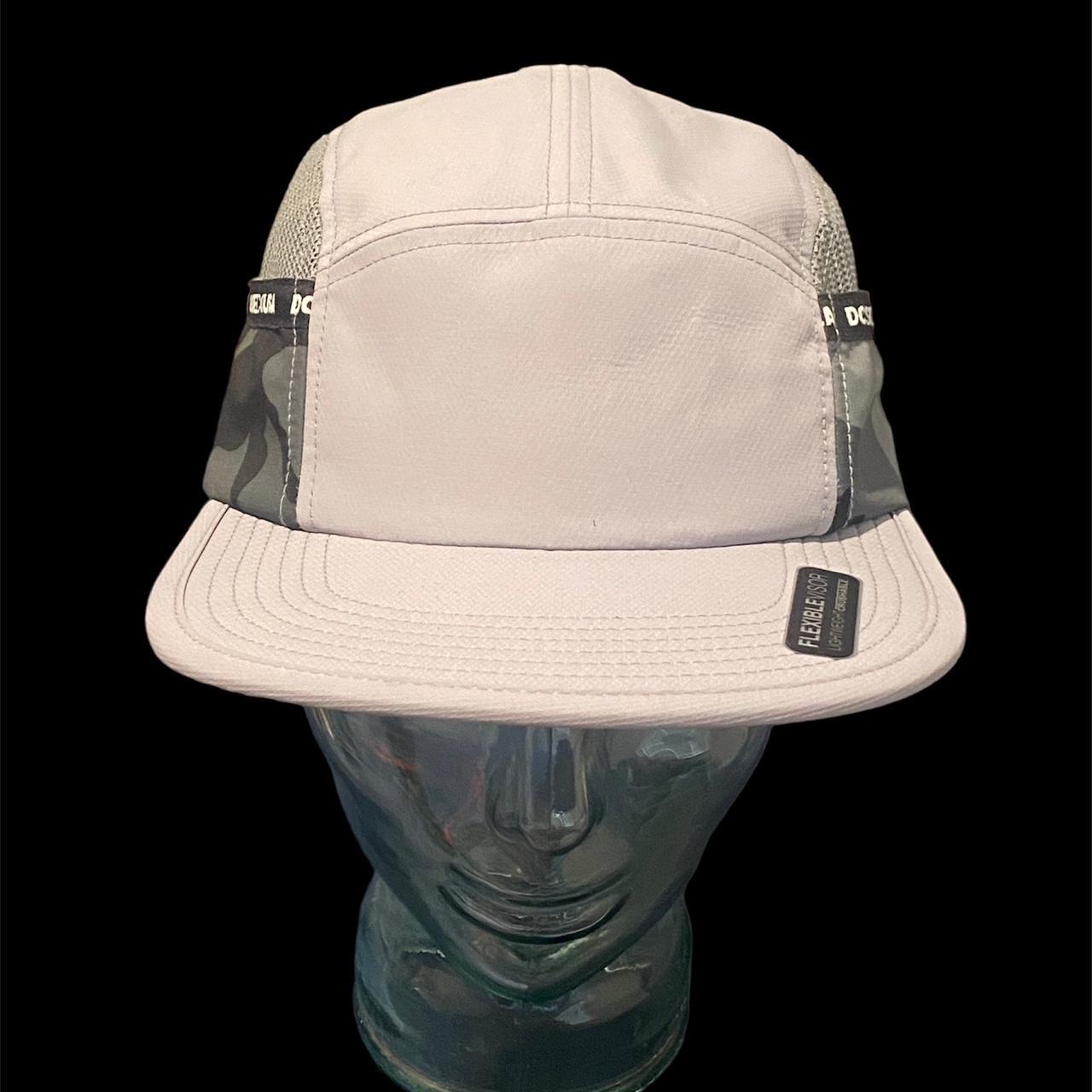 DC Shoe Co USA Camp Five Panel Tech Hat Gray... - Depop