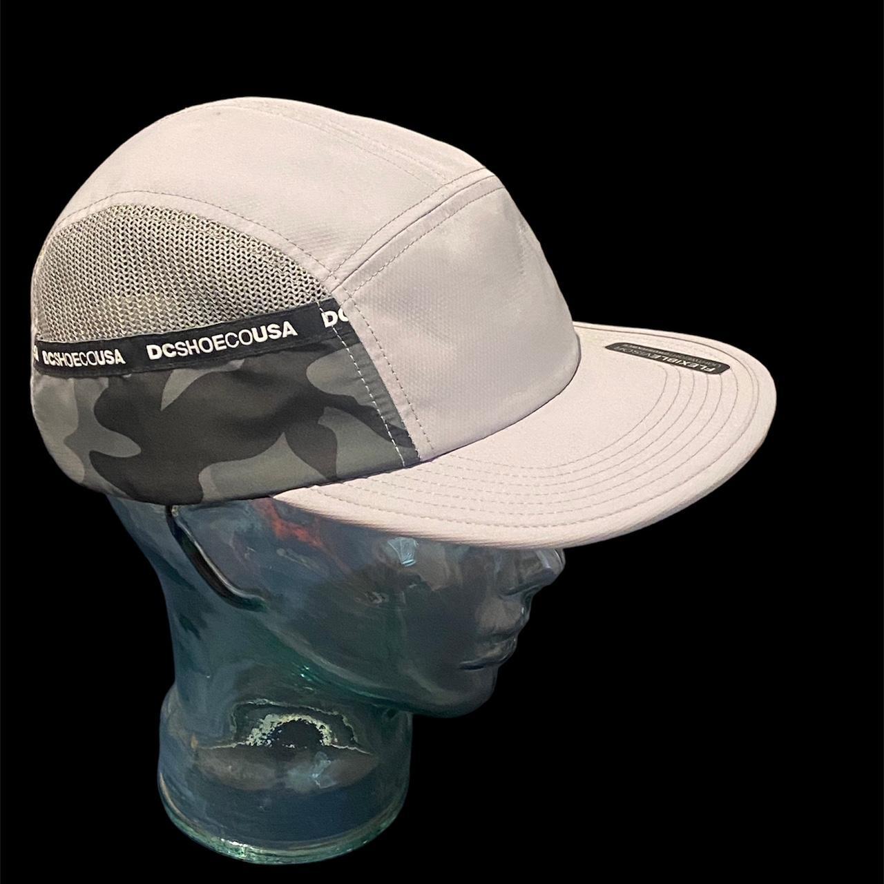 DC Shoe Co USA Camp Five Panel Tech Hat Gray... - Depop
