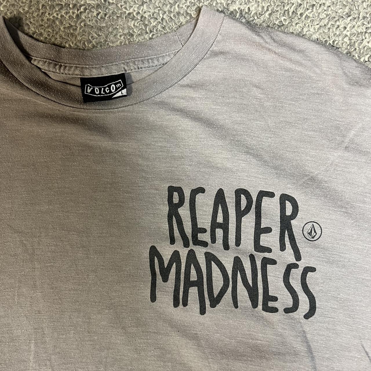 Really cool early 2000’s Volcom shirt Reaper... - Depop