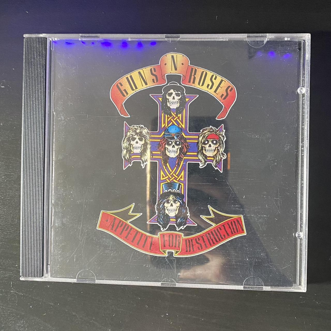 guns n’ roses appetite for destruction cd the case... - Depop