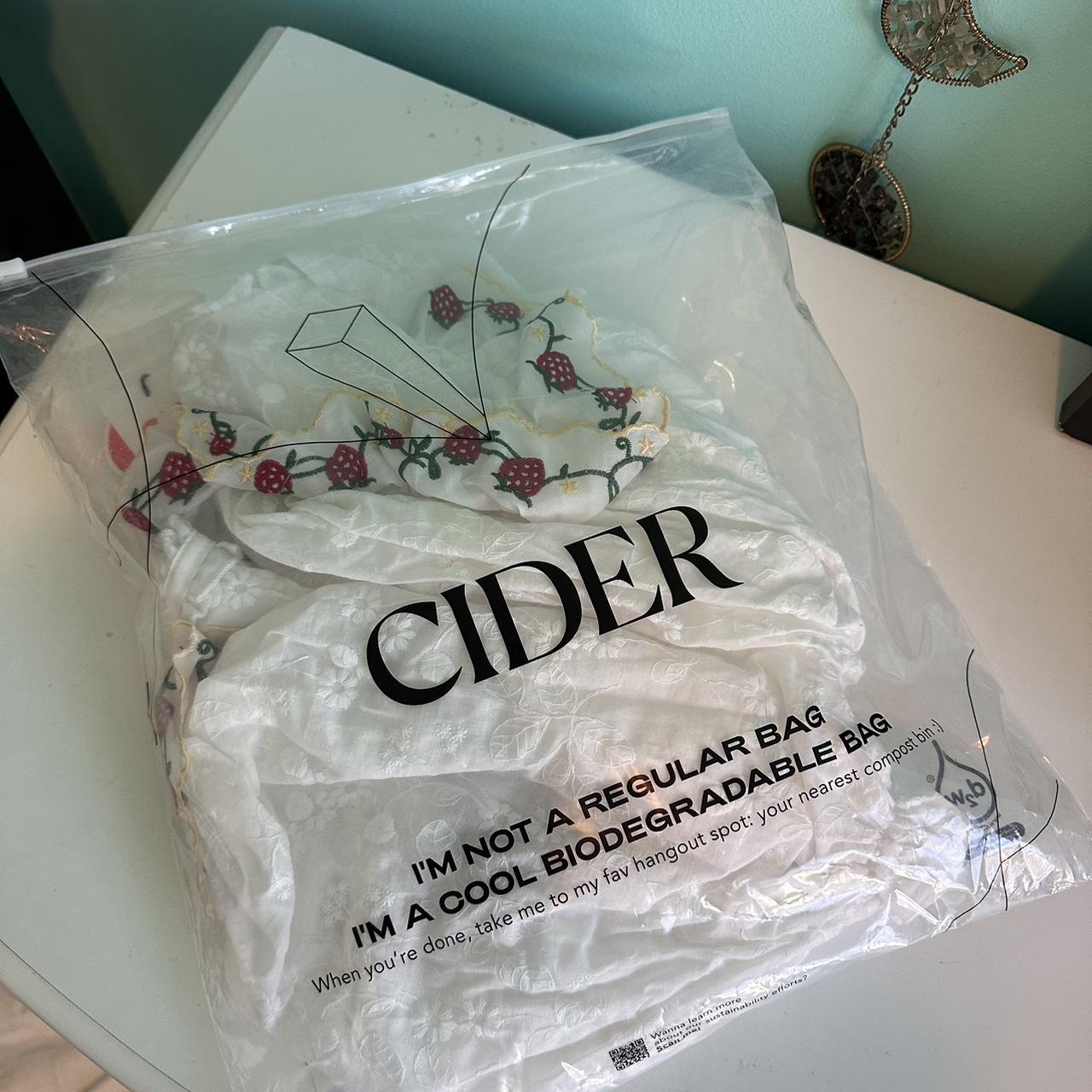 Shop Cider dress - brand new Girlycore, coquette... - Depop