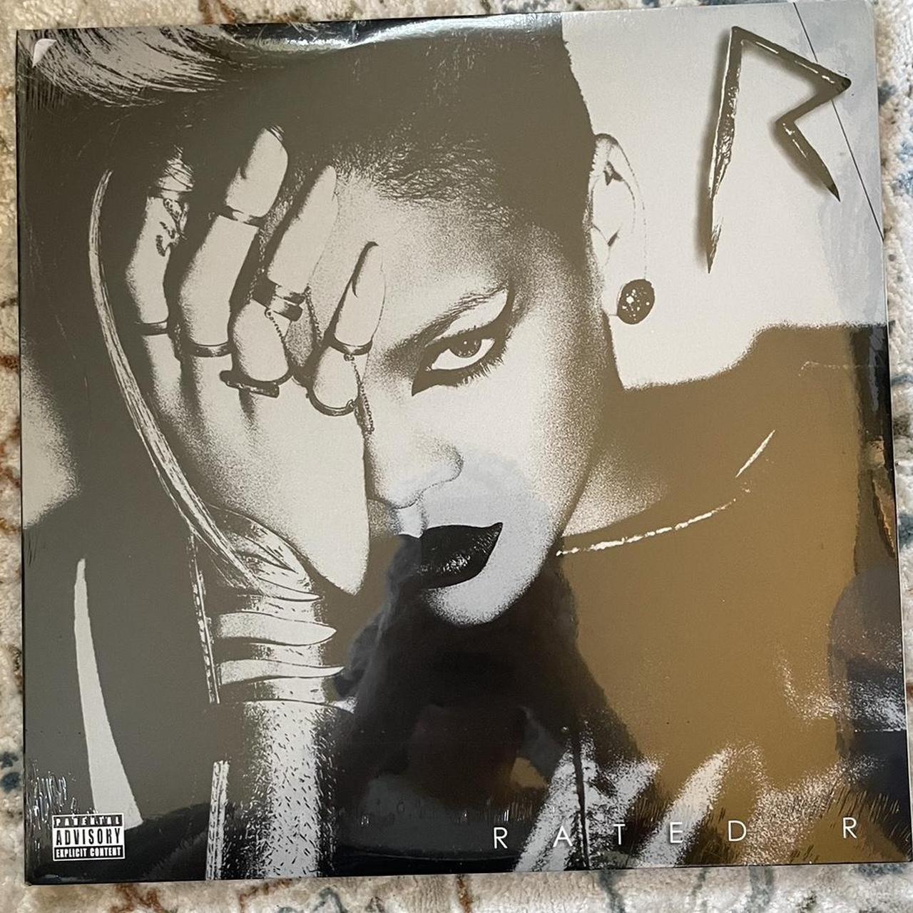 Rihanna - Rated R - black vinyl record. SEALED - Depop