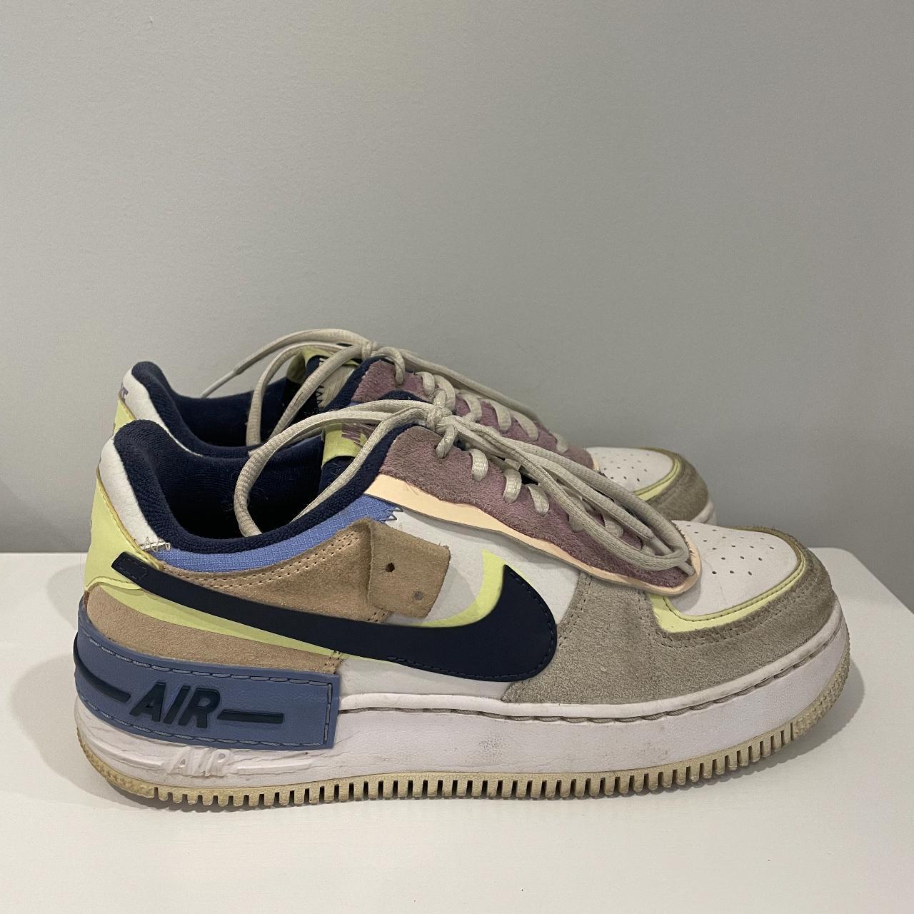 Nike Air Force Shadows- in good condition - Depop