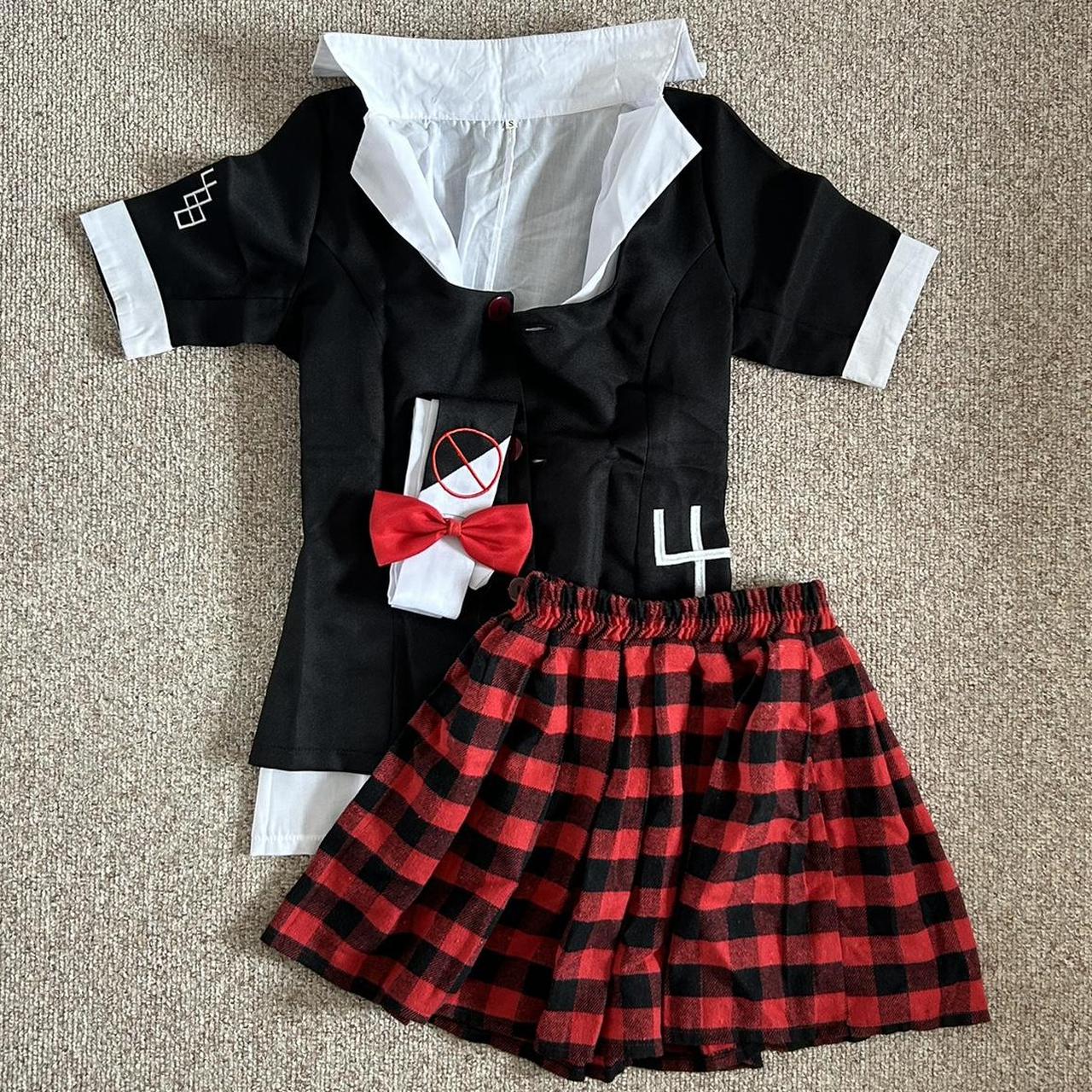 danganronpa junko enoshima cosplay outfit, size... - Depop