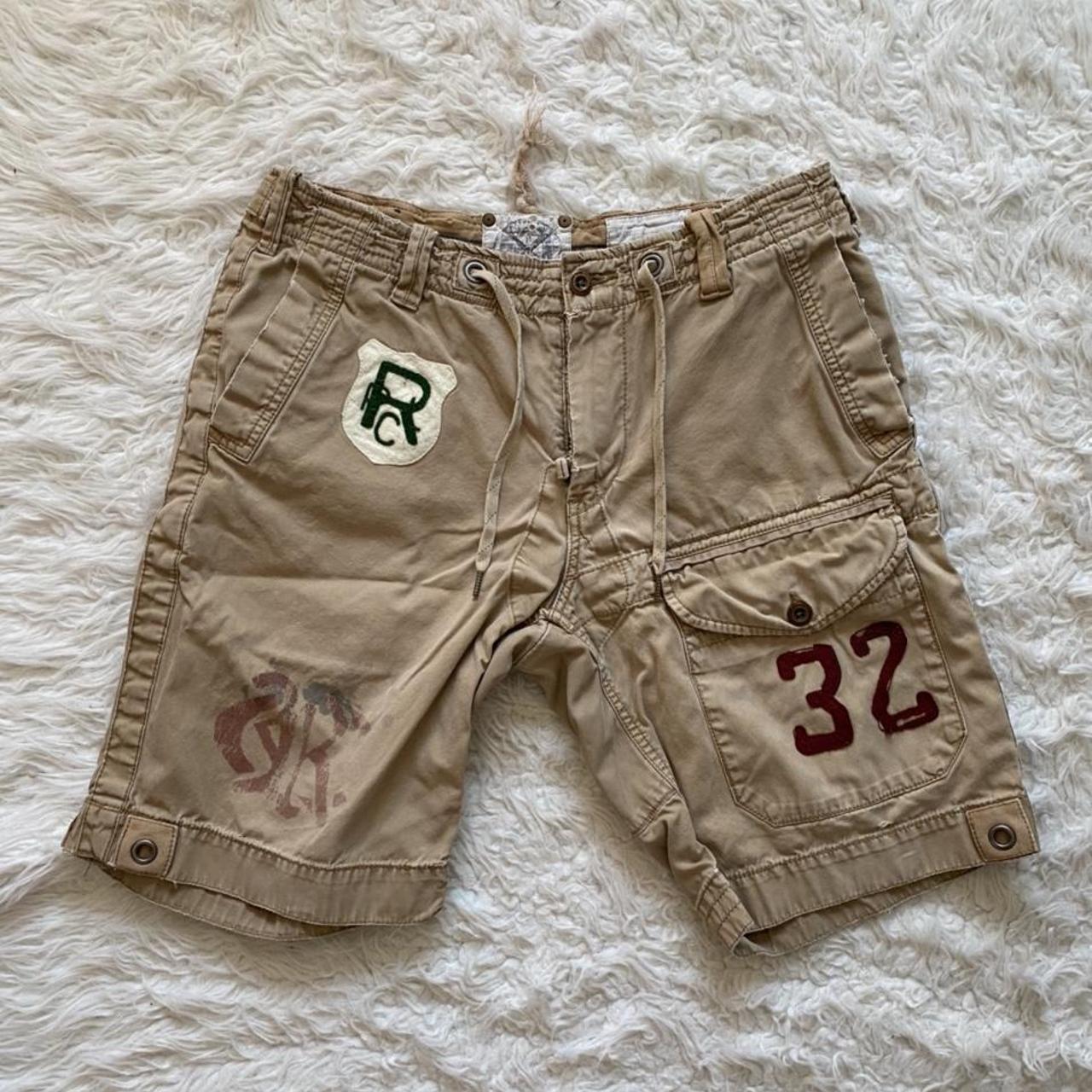 vintage Ralph Lauren cargo utility shorts with... - Depop