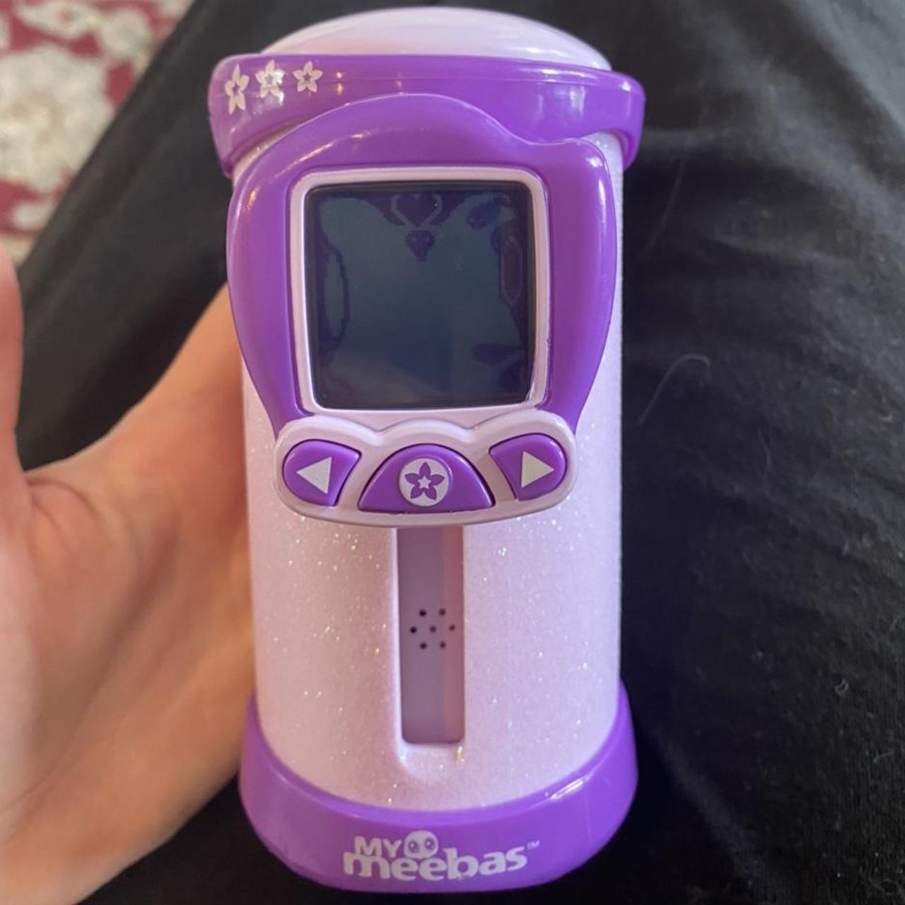 My Meebas Mattel Glitter Purple 2008 Game Handheld... | Depop