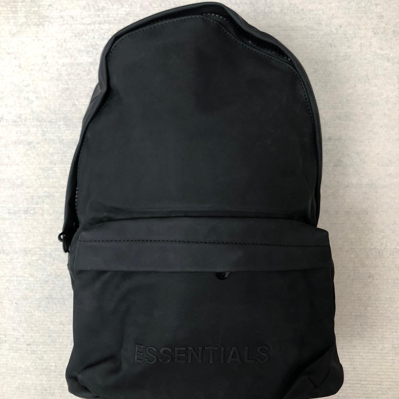 Black Essentials streetwear backpack #backpack | Depop