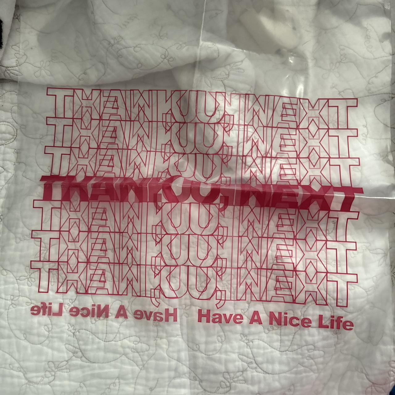 Thank U Next Merch Bag from Sweetener Tour. Brand... - Depop