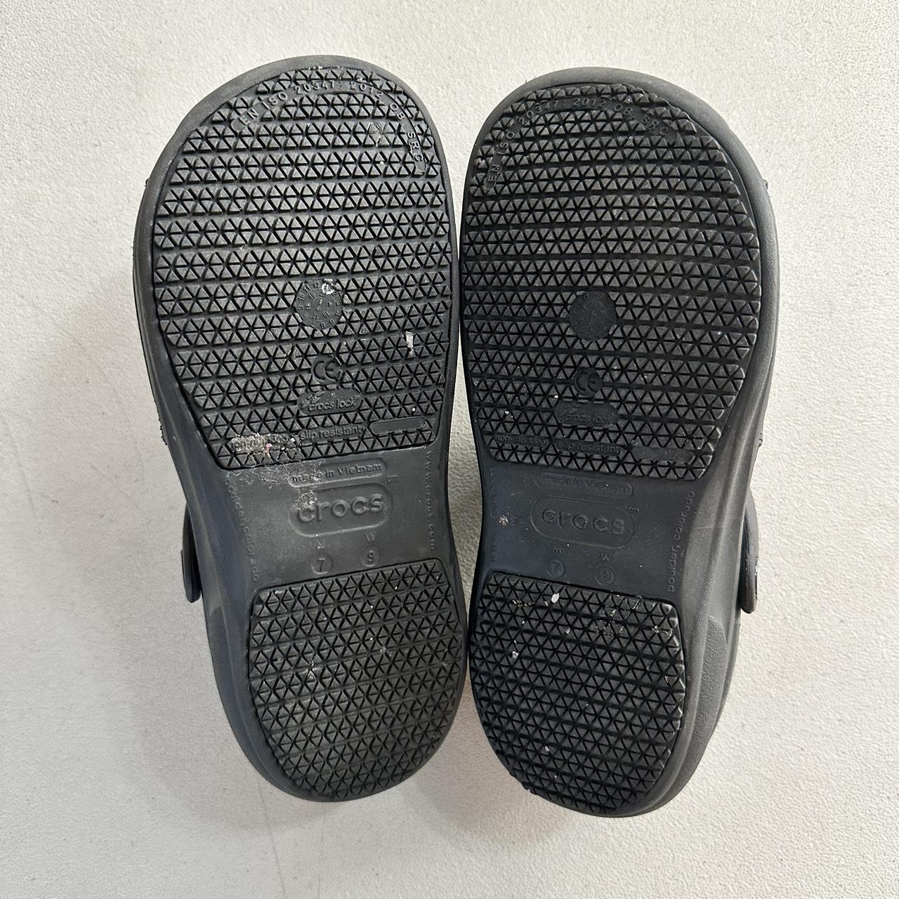 Work Crocs/ clogs (without holes) with ankle strap,... | Depop