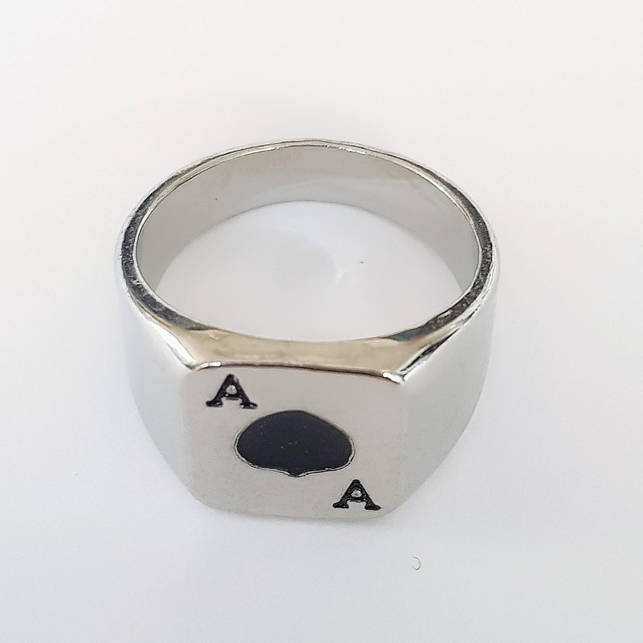 Trendy Silver Ace Ring Brand new Free UK Delivery... - Depop