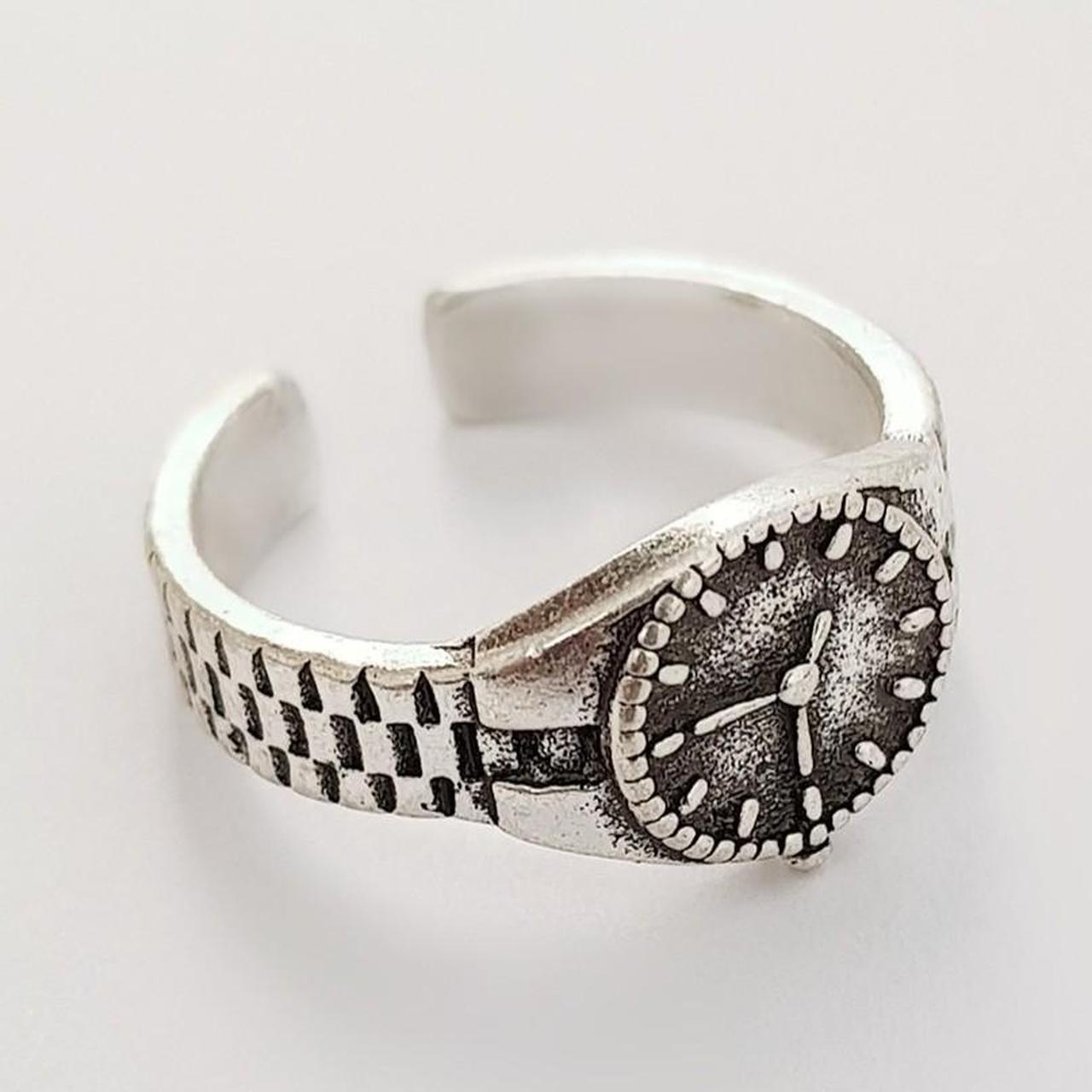 Trendy Silver Watch Ring Brand new Free UK Delivery... - Depop