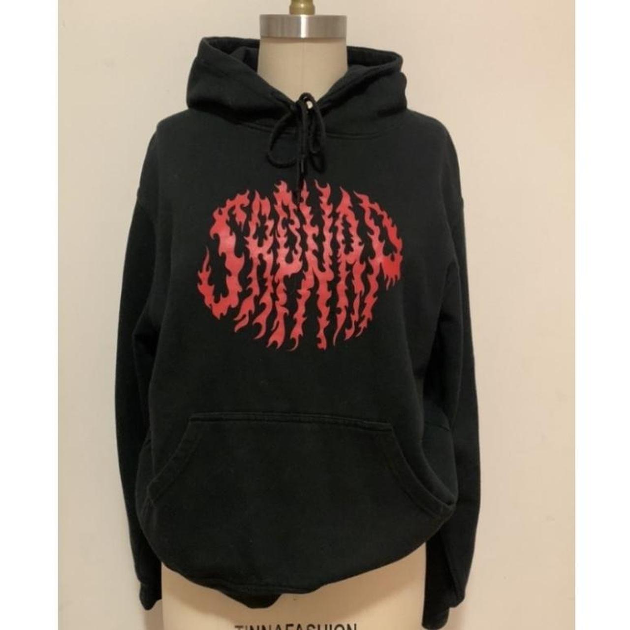 Sapnap merch black hoodie Size 8 / S - Depop