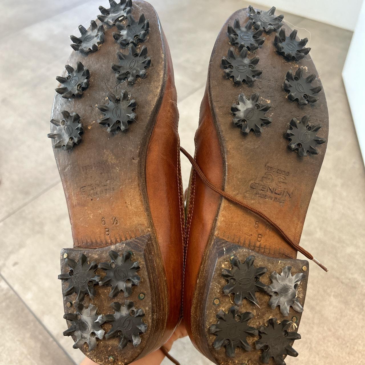 walter genuin leather shoes made in italy womens 6.5... - Depop