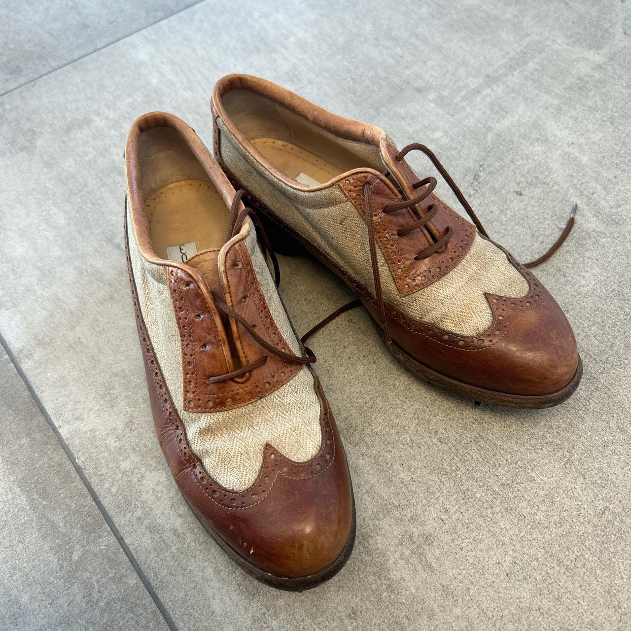walter genuin leather shoes made in italy womens 6.5... - Depop