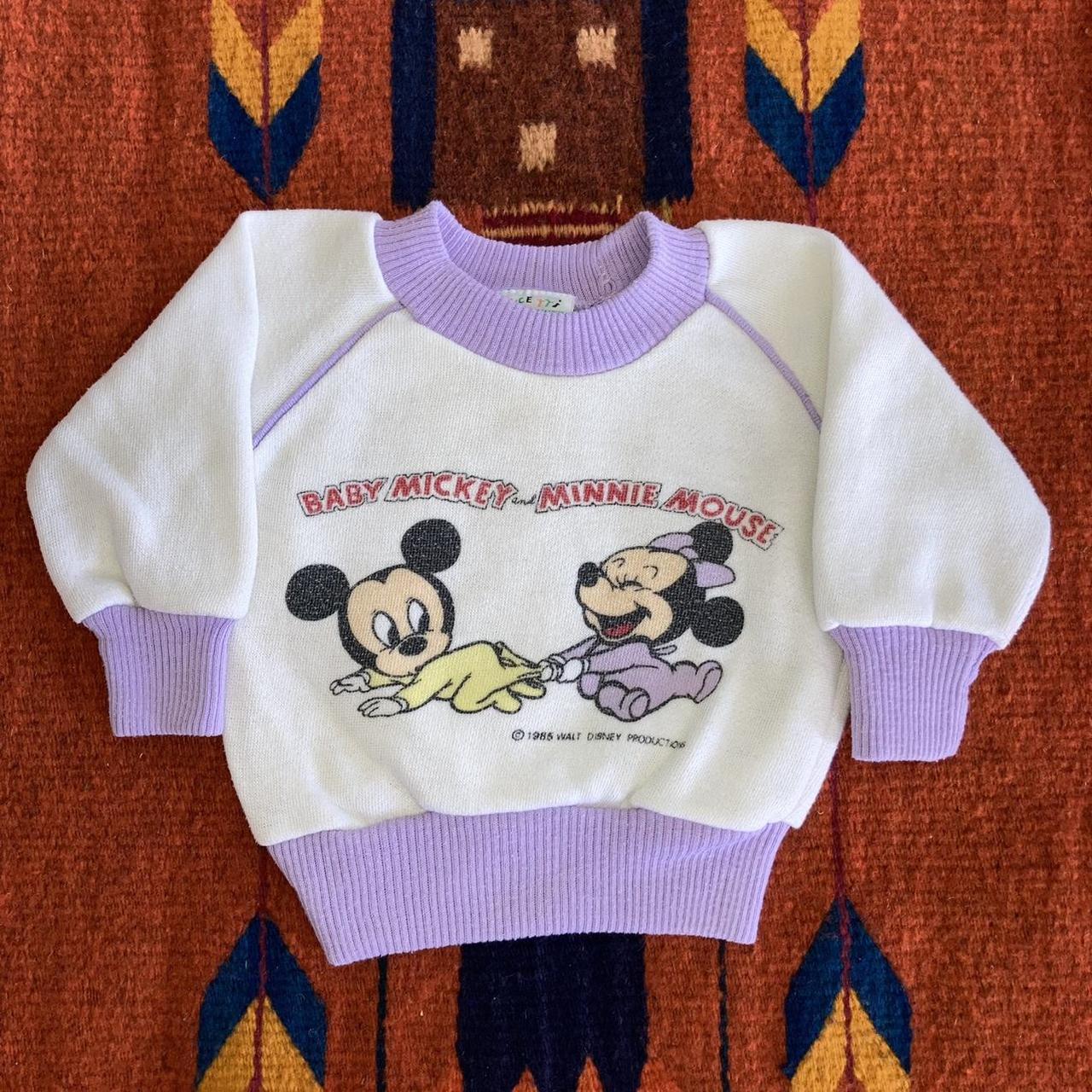 1985 baby Walt Disney Baby Mickey And Minnie Mouse... - Depop