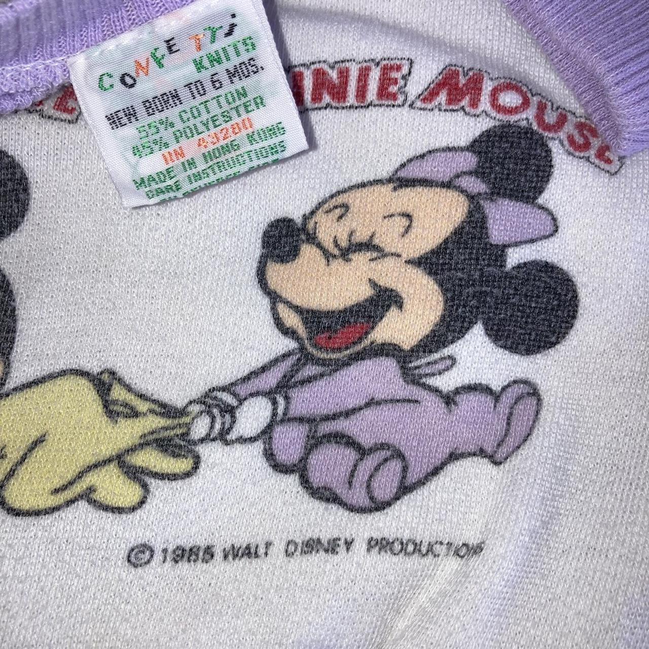 1985 baby Walt Disney Baby Mickey And Minnie Mouse... - Depop