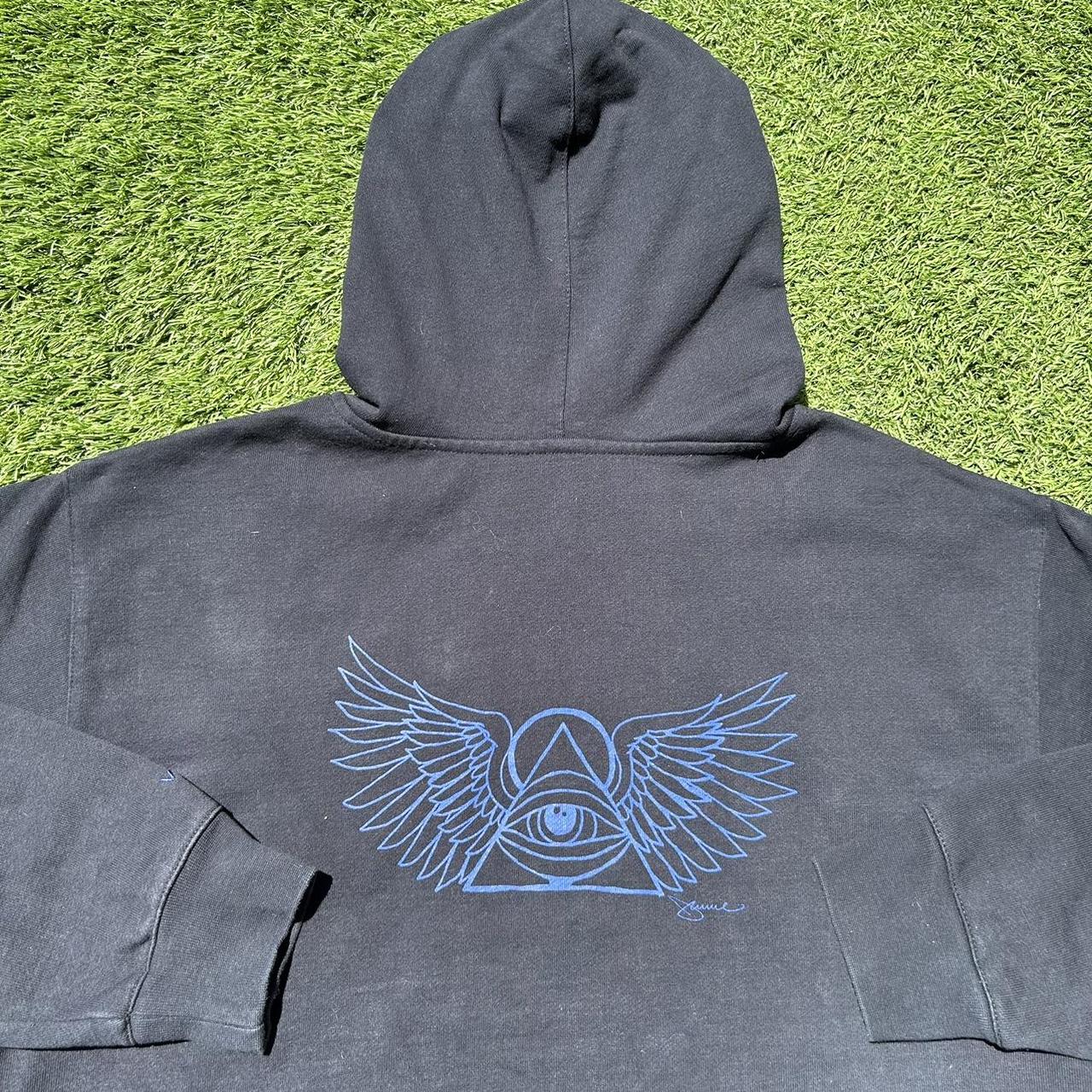 Volcom X Toy Machine Pyramid Eye pullover hoodie. 🛹... - Depop