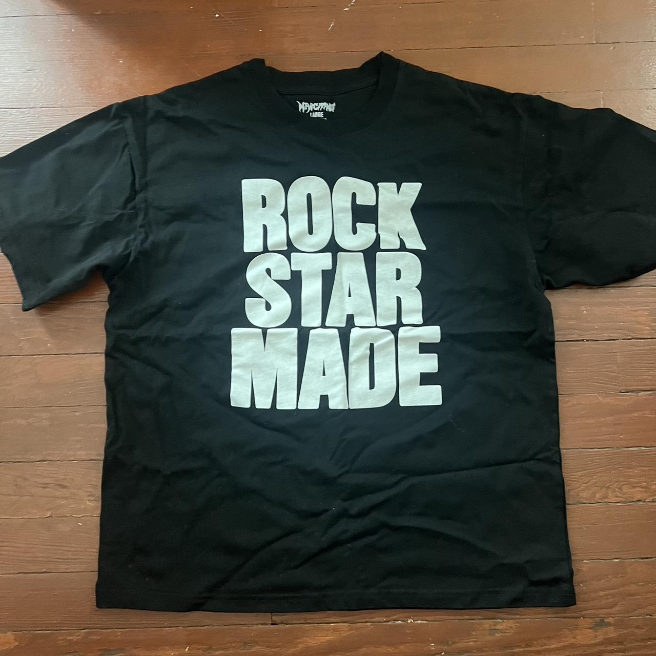 Playboi Carti WLR Merch Rock Star Made Just washed... - Depop