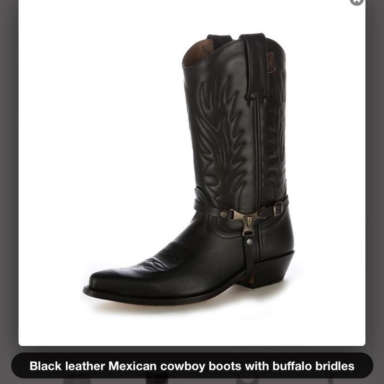 Brand new real leather cowboy boots size 7 Artisan... - Depop