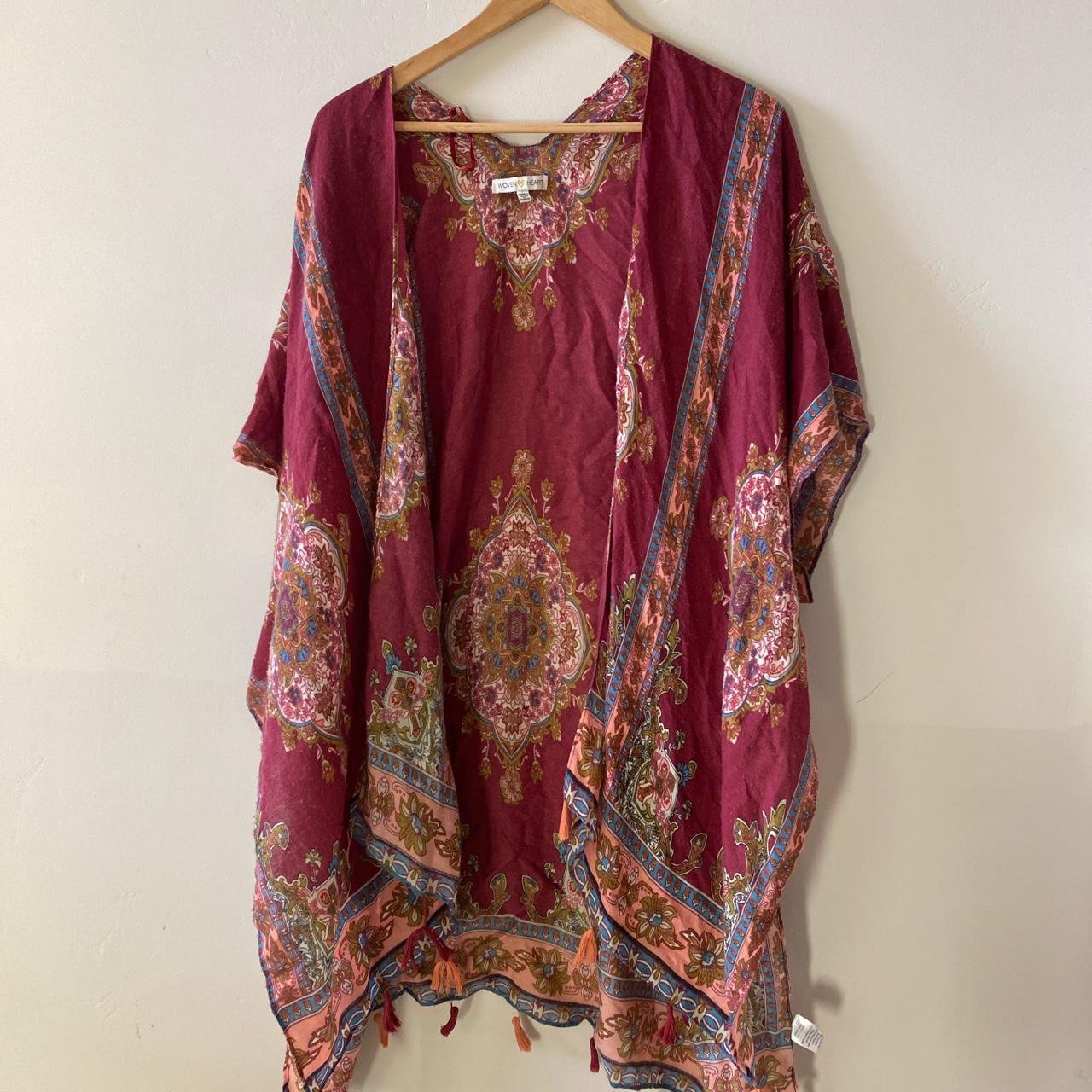 Boho, indie inspired cardigan /cover-up / shawl.... - Depop