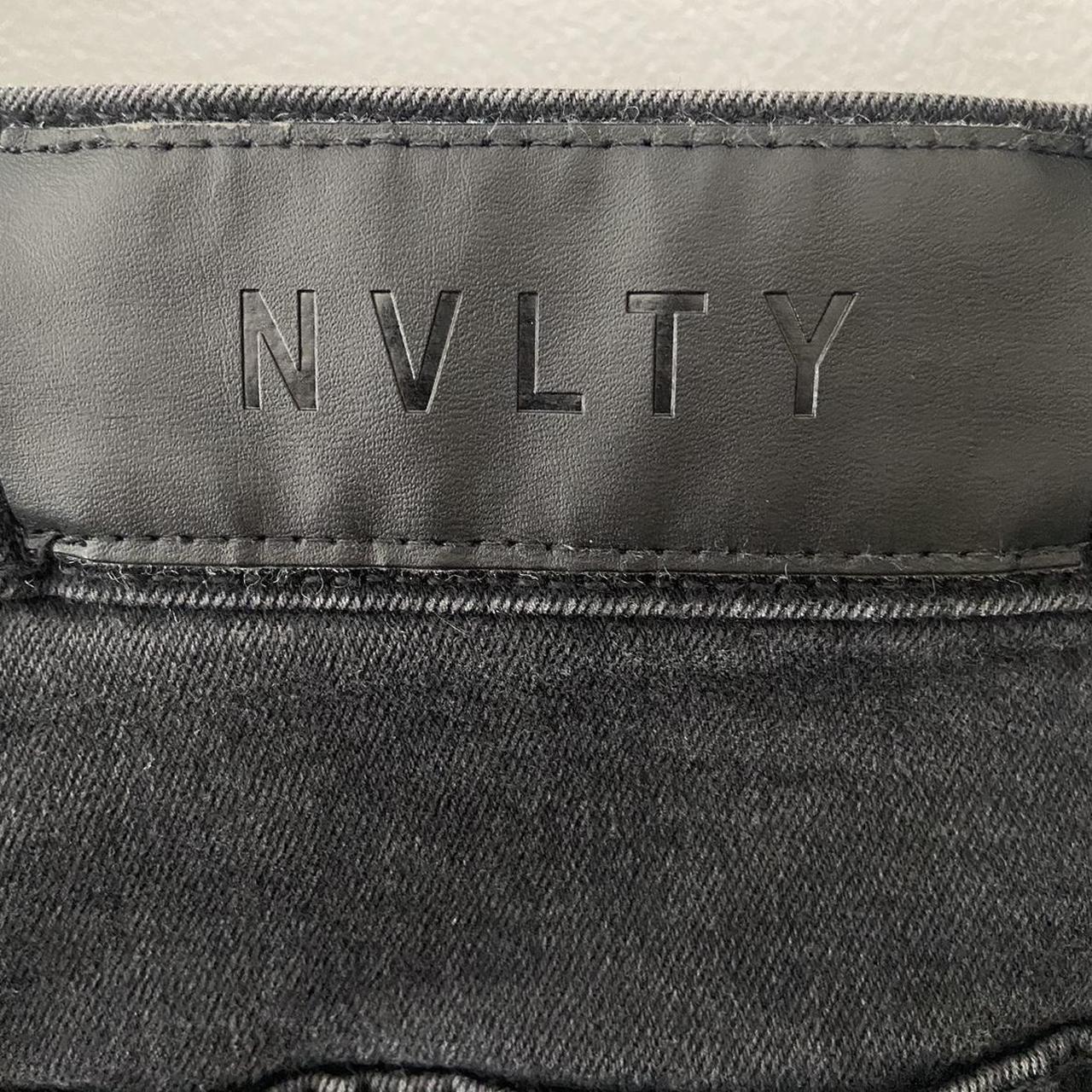 NVLTY Jeans (Black) Patchwork Paint Jeans Men’s... - Depop