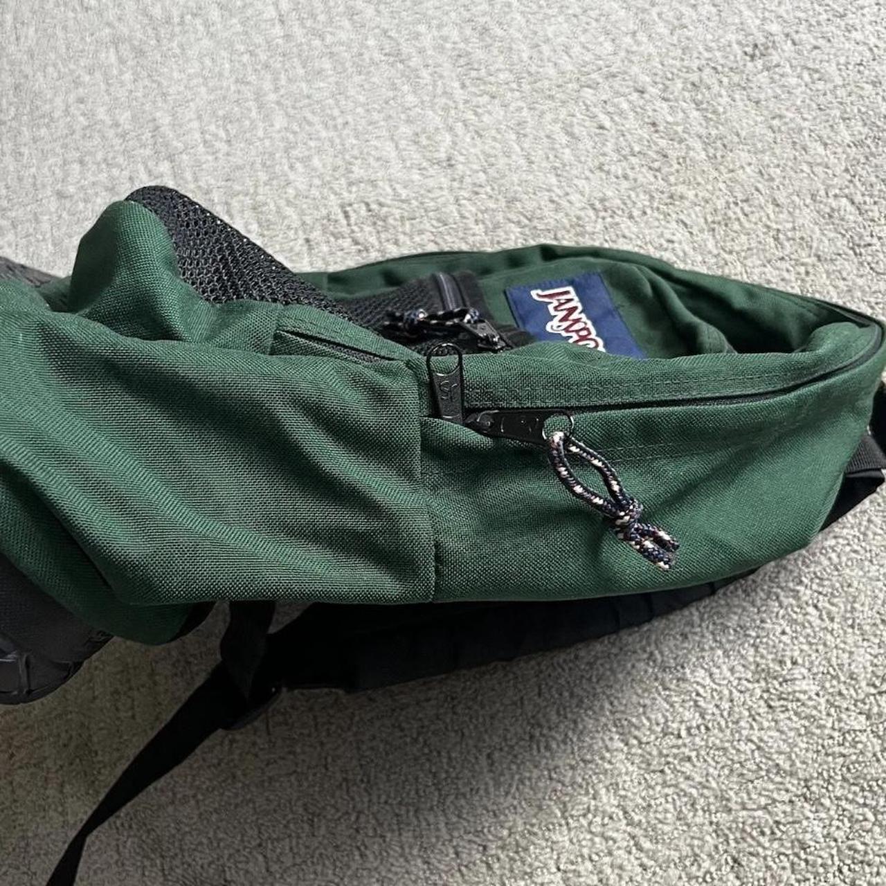 Vintage Jansport Heavy Duty Rubber Bottom Backpack... - Depop