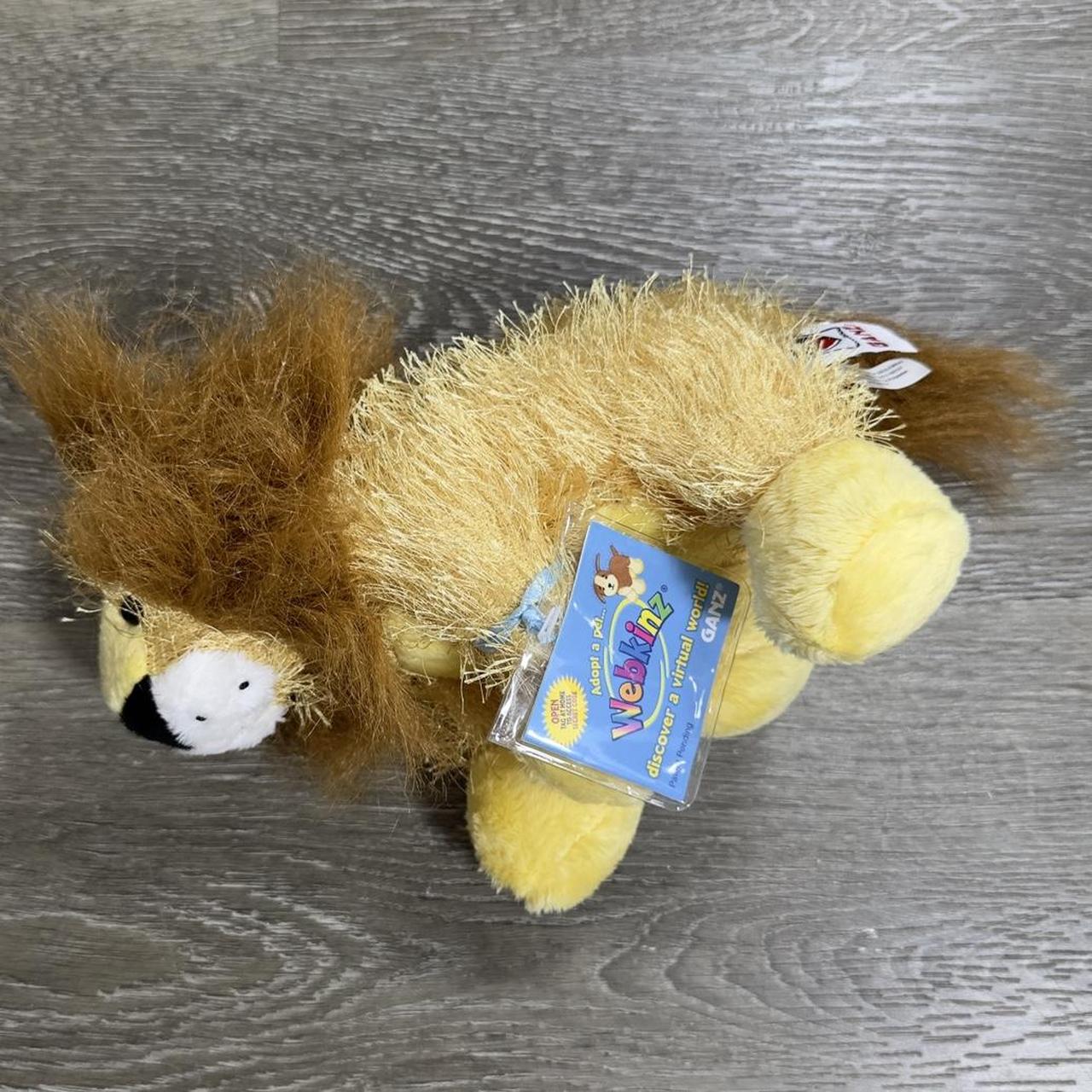 Webkinz lion Sealed code Y2k 2000s nostalgia - Depop