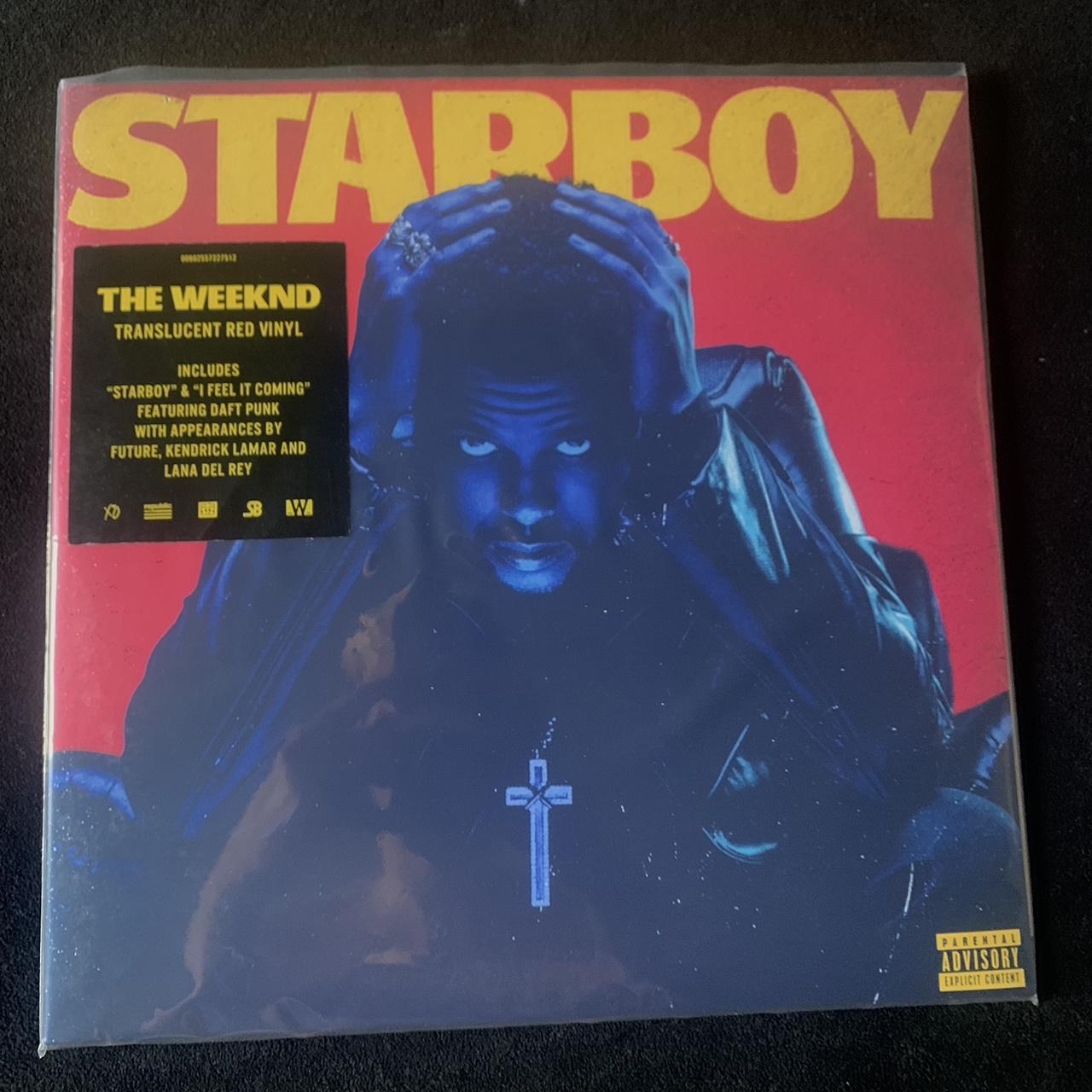 The Weeknd - Starboy Vinyl (RED) - opened and played... - Depop