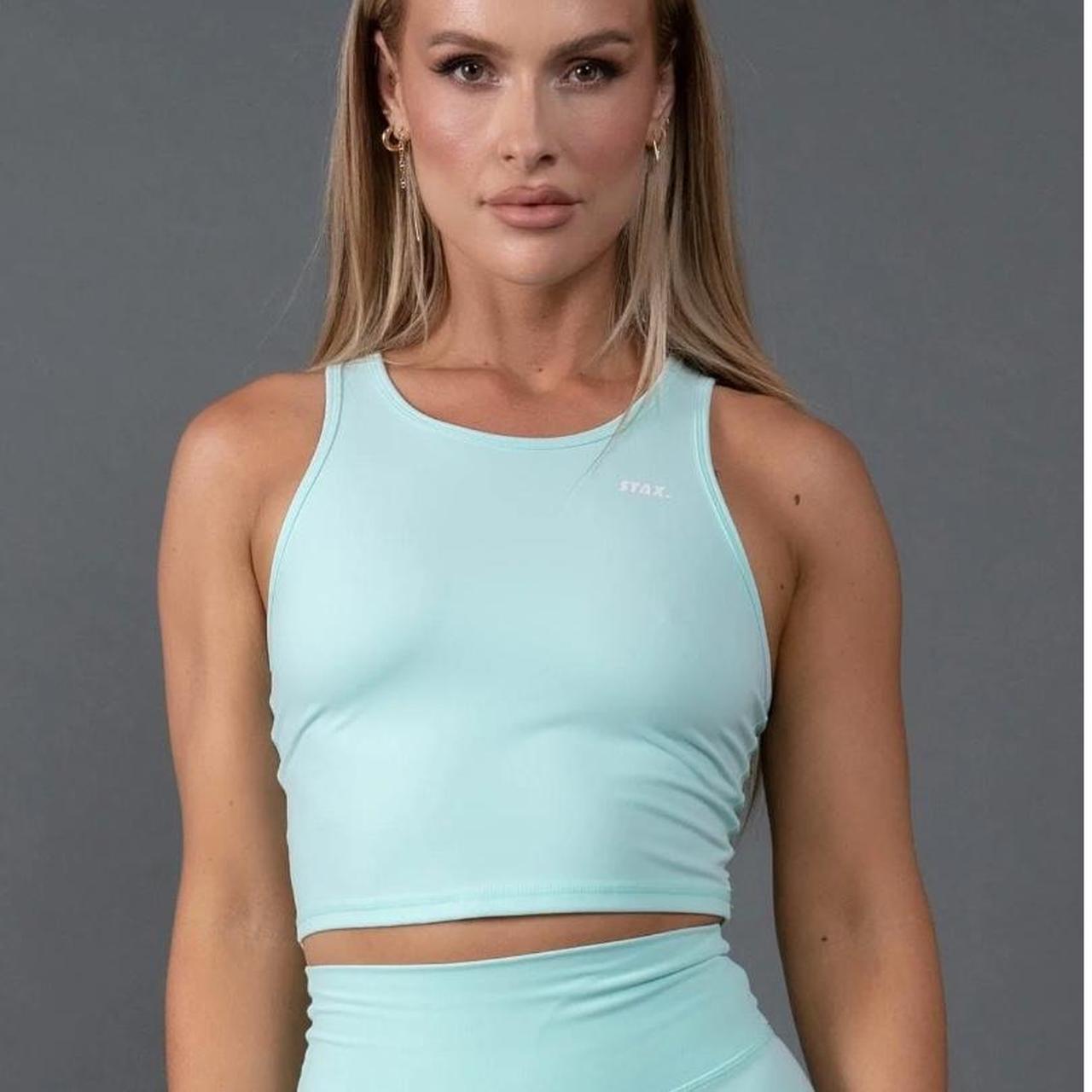 STAX cropped tank nansen in MAYA Only worn a couple... - Depop