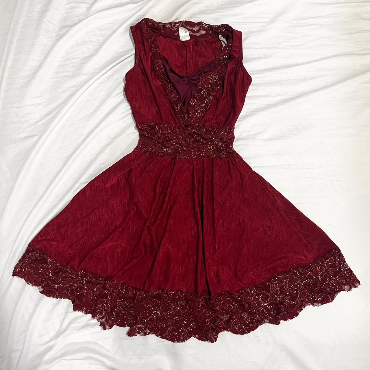 Y2K Victorian mini dress Size small, by a wish come... - Depop