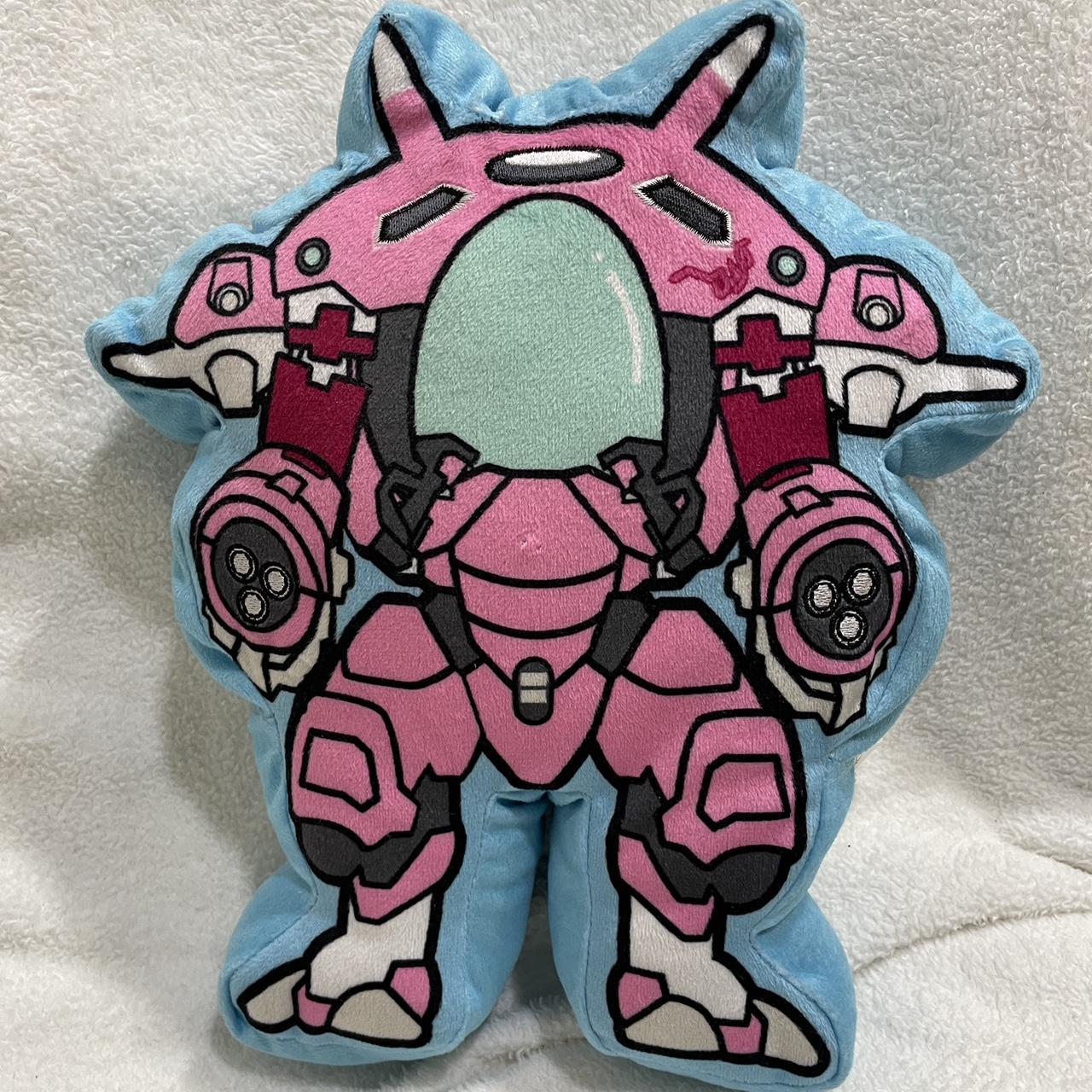 Overwatch Dva Mech Pillow A cute pillow... - Depop Overwatch Dva Mech Pillow A cute pillow... - Depop