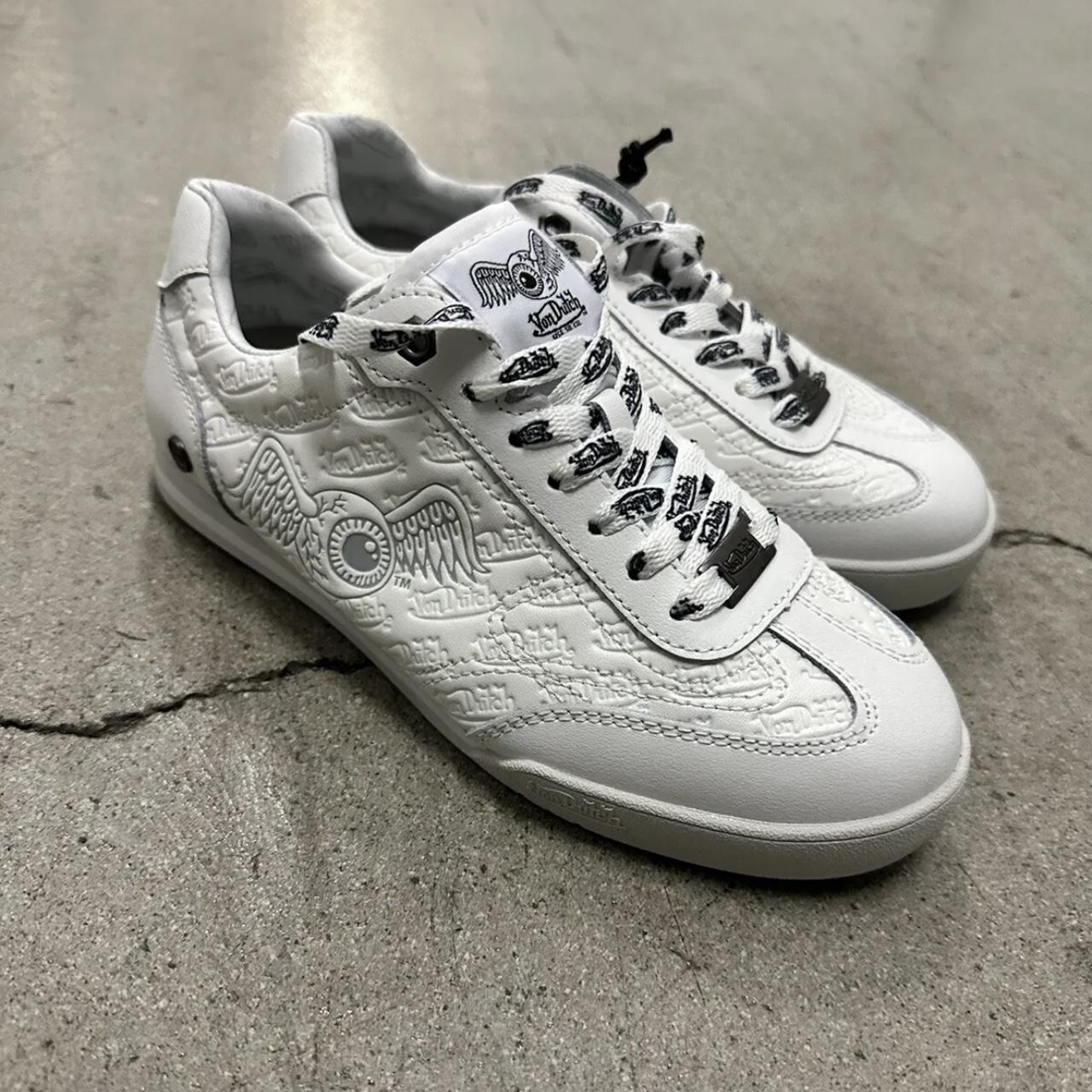New white von Dutch shoes size 4 us size 36 EUR... - Depop