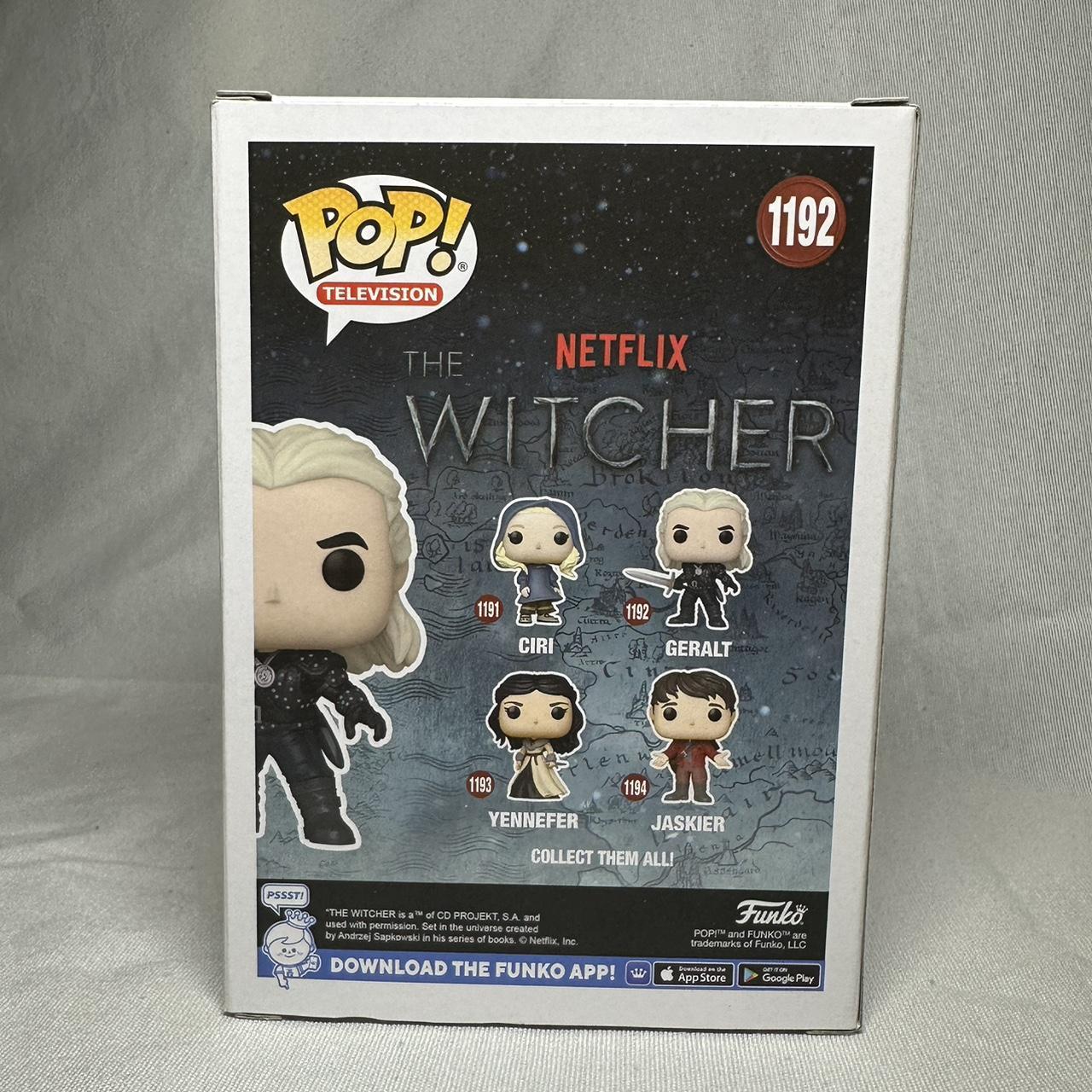 FUNKO POP - (Witcher): Geralt #1192 • Brand New •... | Depop