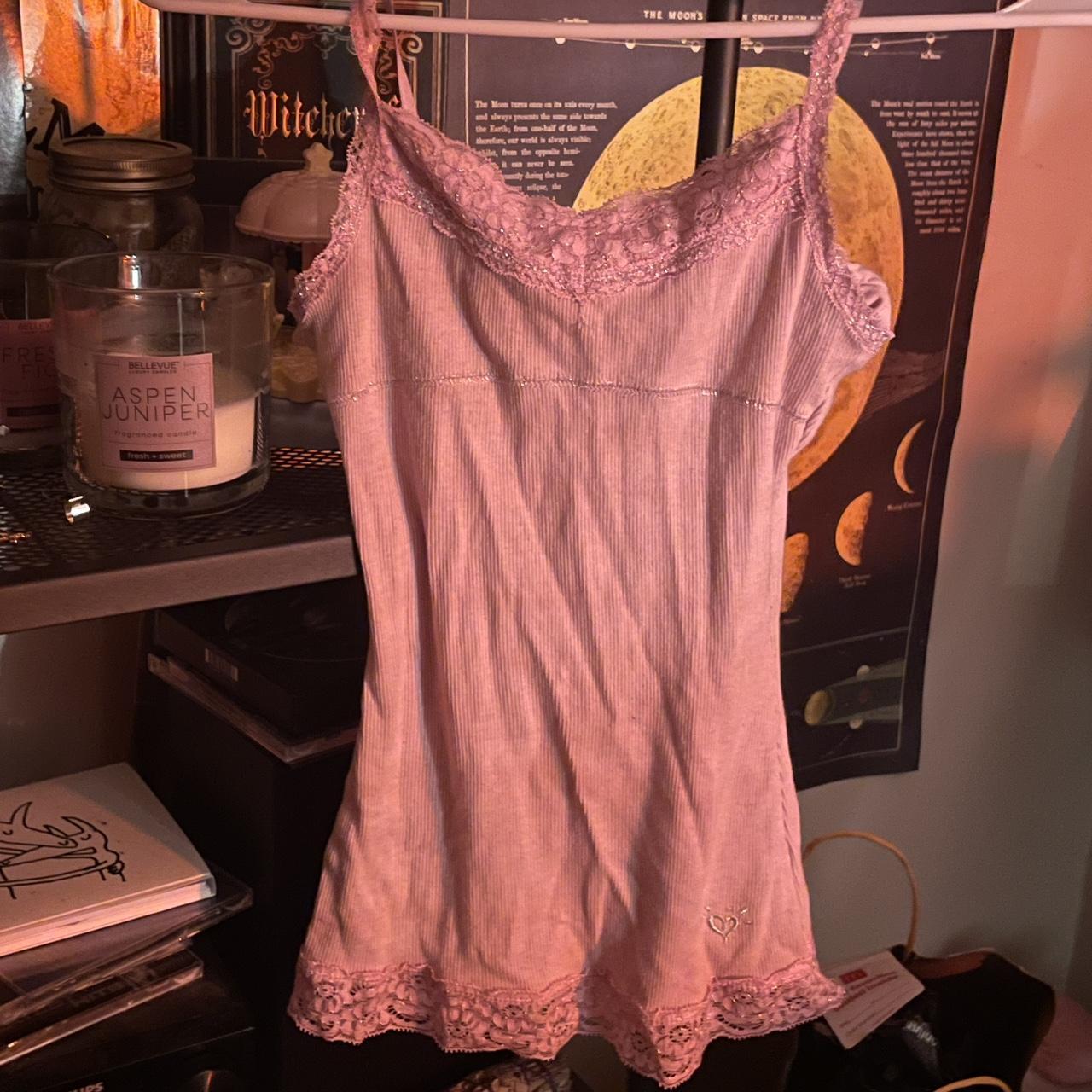 Fitted justice cami 🌟 v cute, children’s xs fits... - Depop