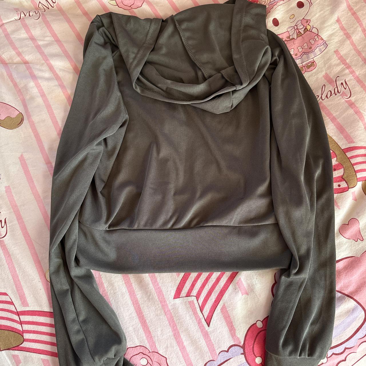 Super cute cropped star zip-up jacket! Could... | Depop