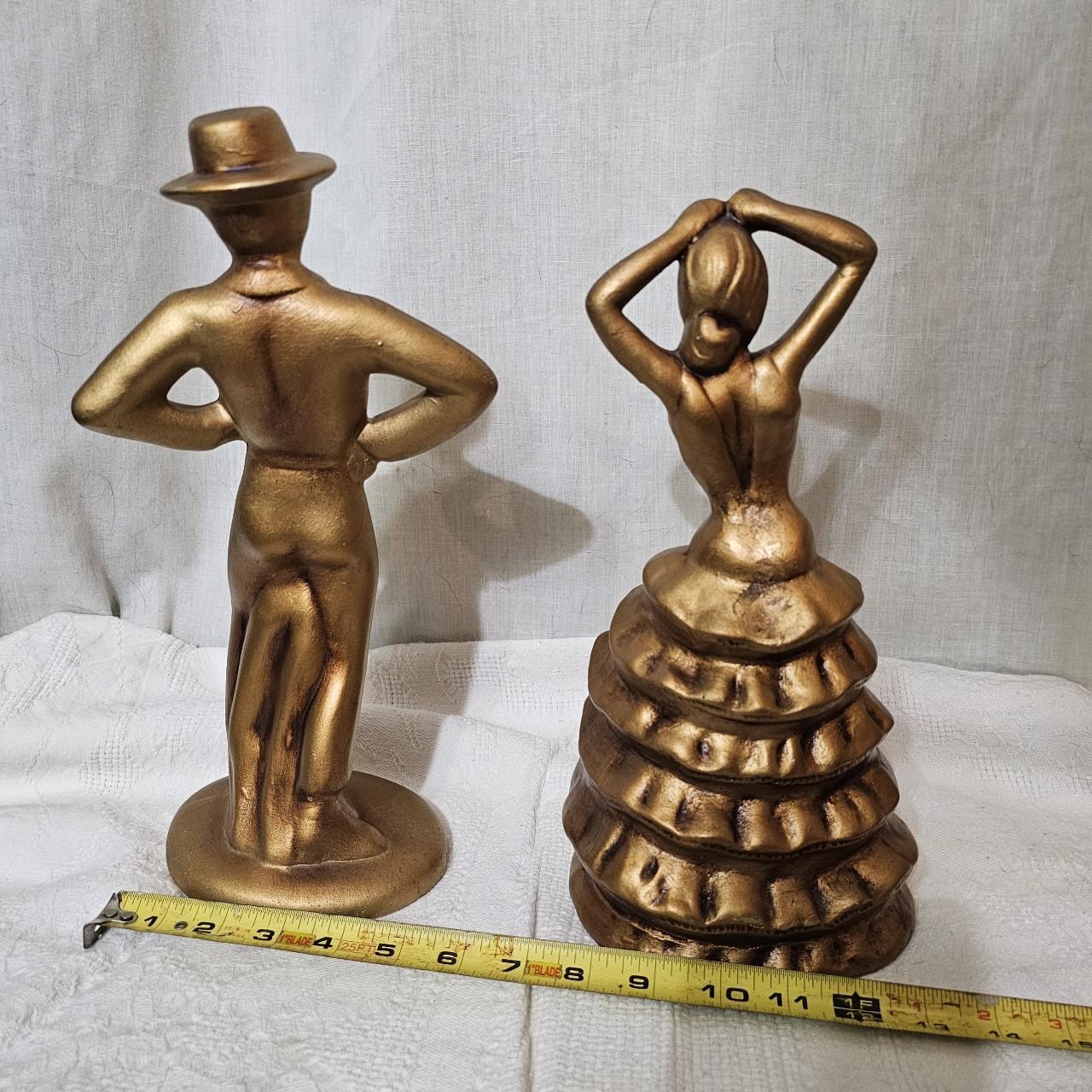 MCM Spanish Flamenco Dancers Ceramic Figures... | Depop