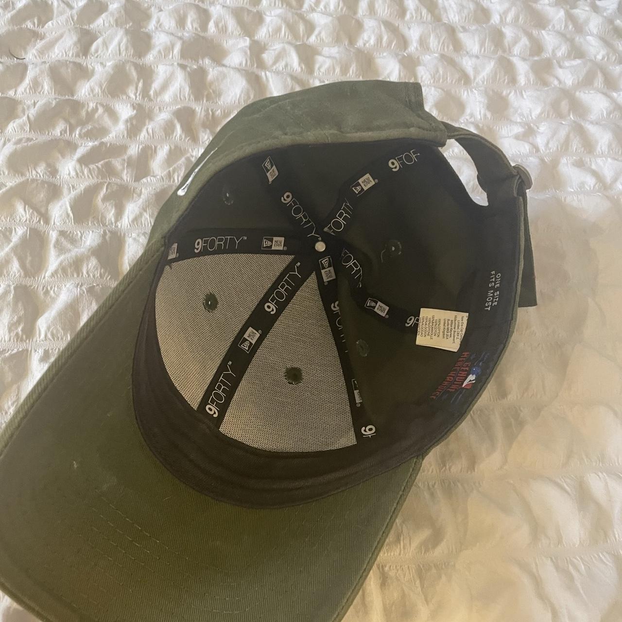 yankees hat - khaki - one size - great condition - Depop