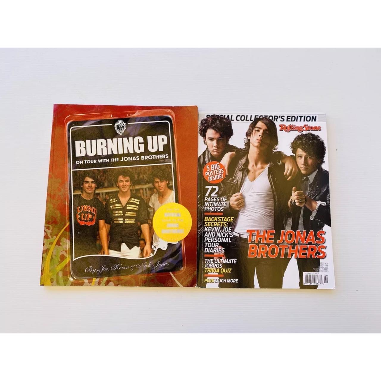 Jonas Brothers Book And Rolling Stone Magazine... - Depop