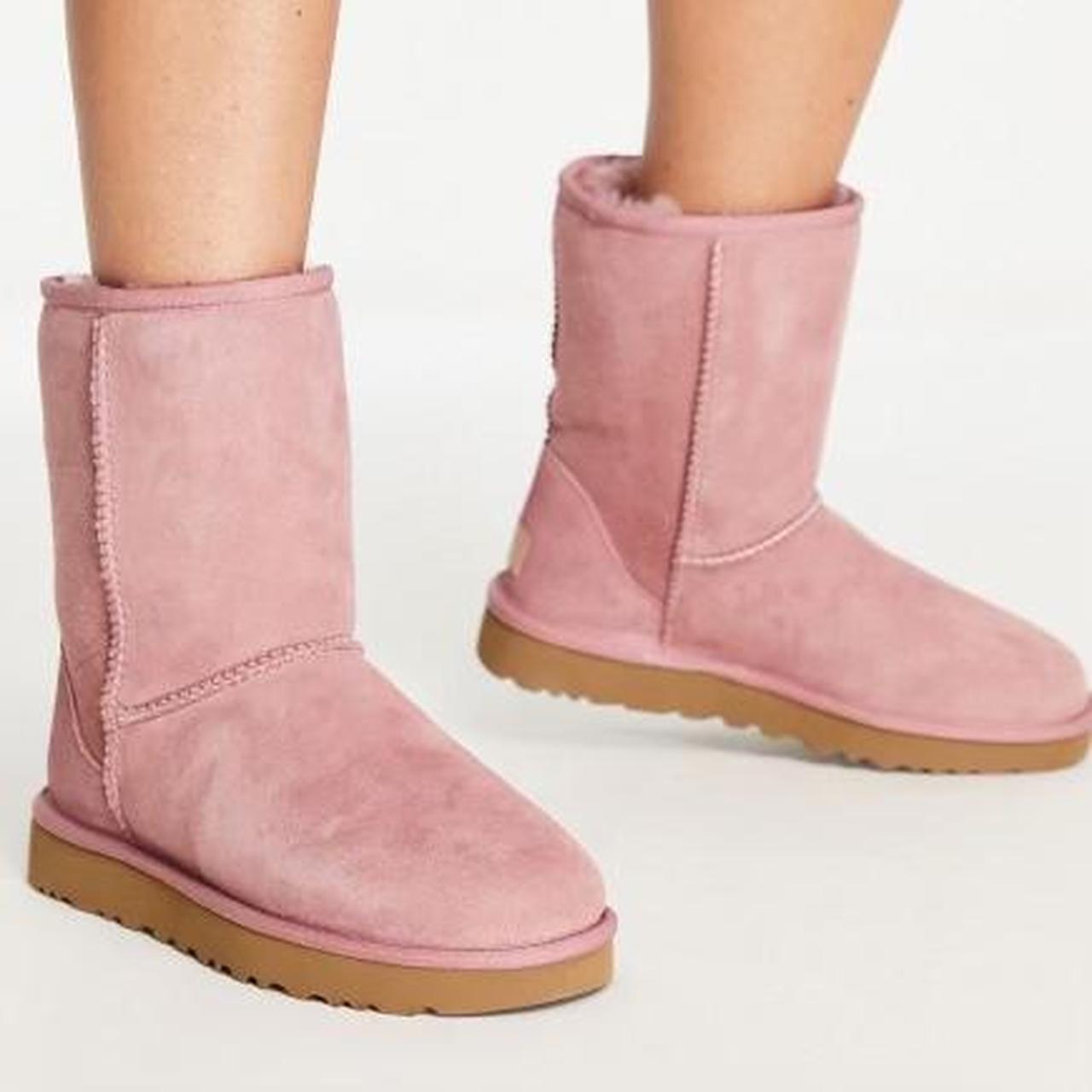 Pink UGG boots #UGG - Depop