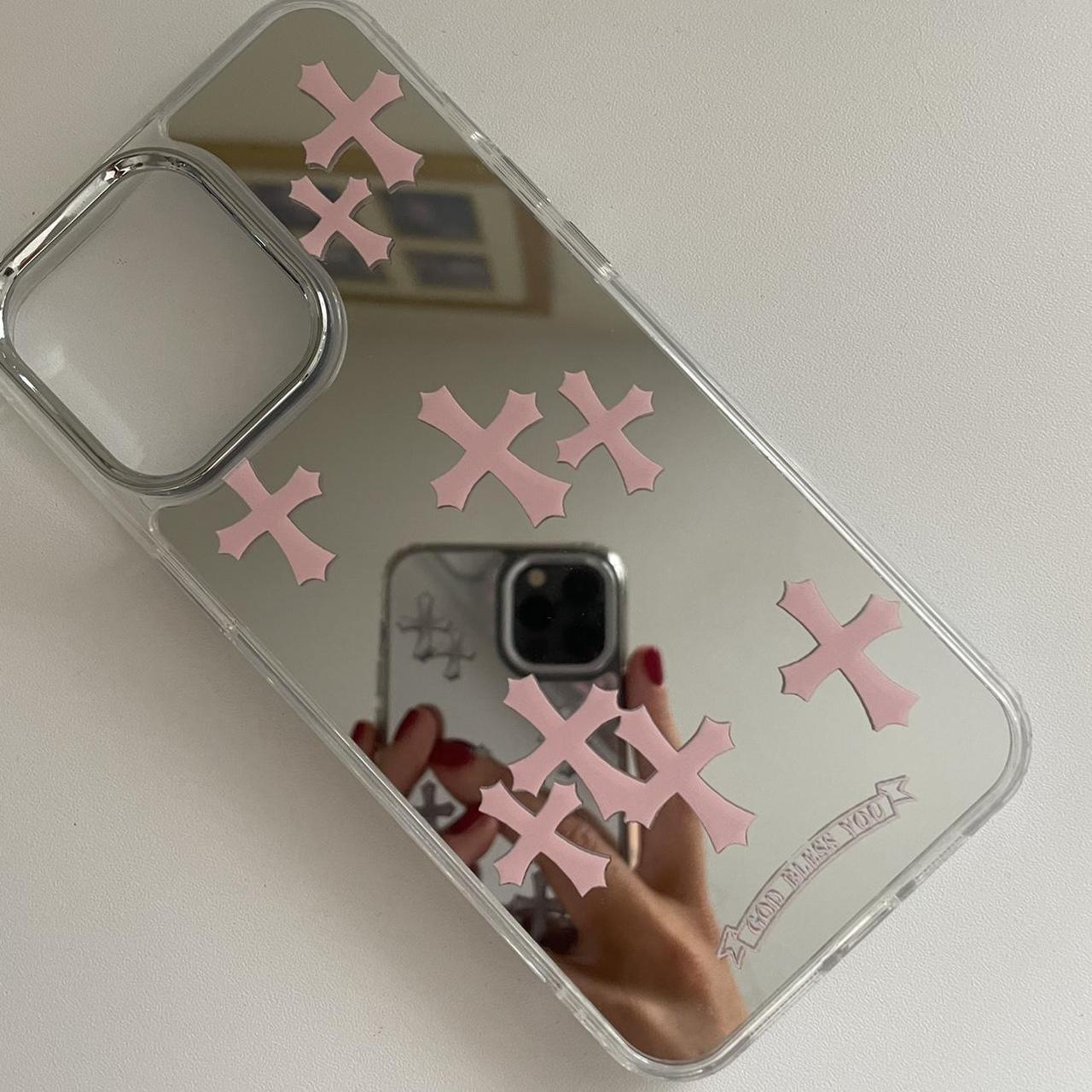 Brand new mirror cross phone case For iPhone 15,... - Depop
